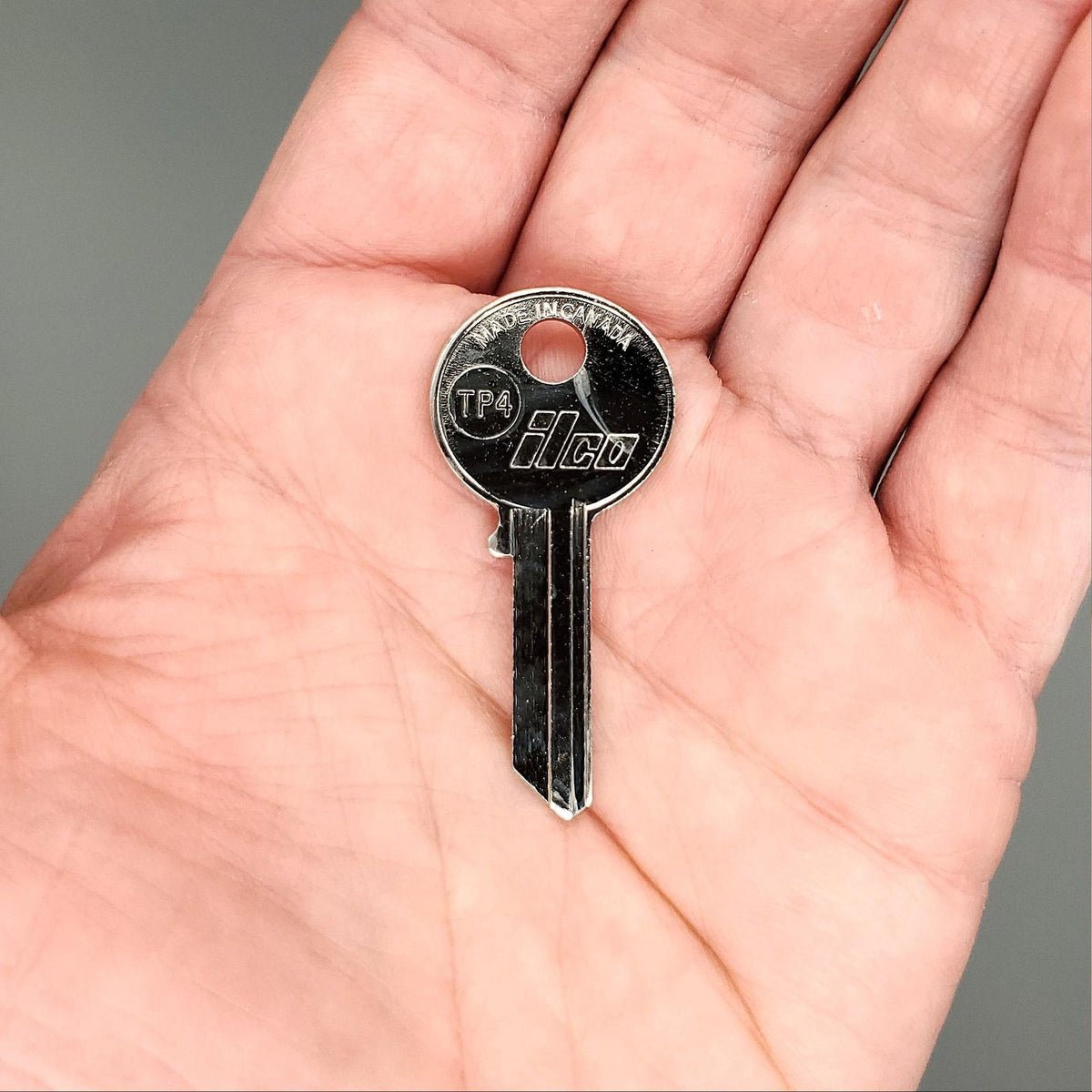 2x Ilco TP4 Key Blanks 1965-72 Toyota Land Cruiser Nickel Plated NOS ...