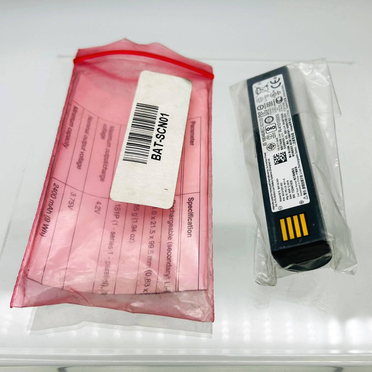 Honeywell BAT-SCN01 Rechargeable Lithium-ion Battery Pack PN 50121527 ...