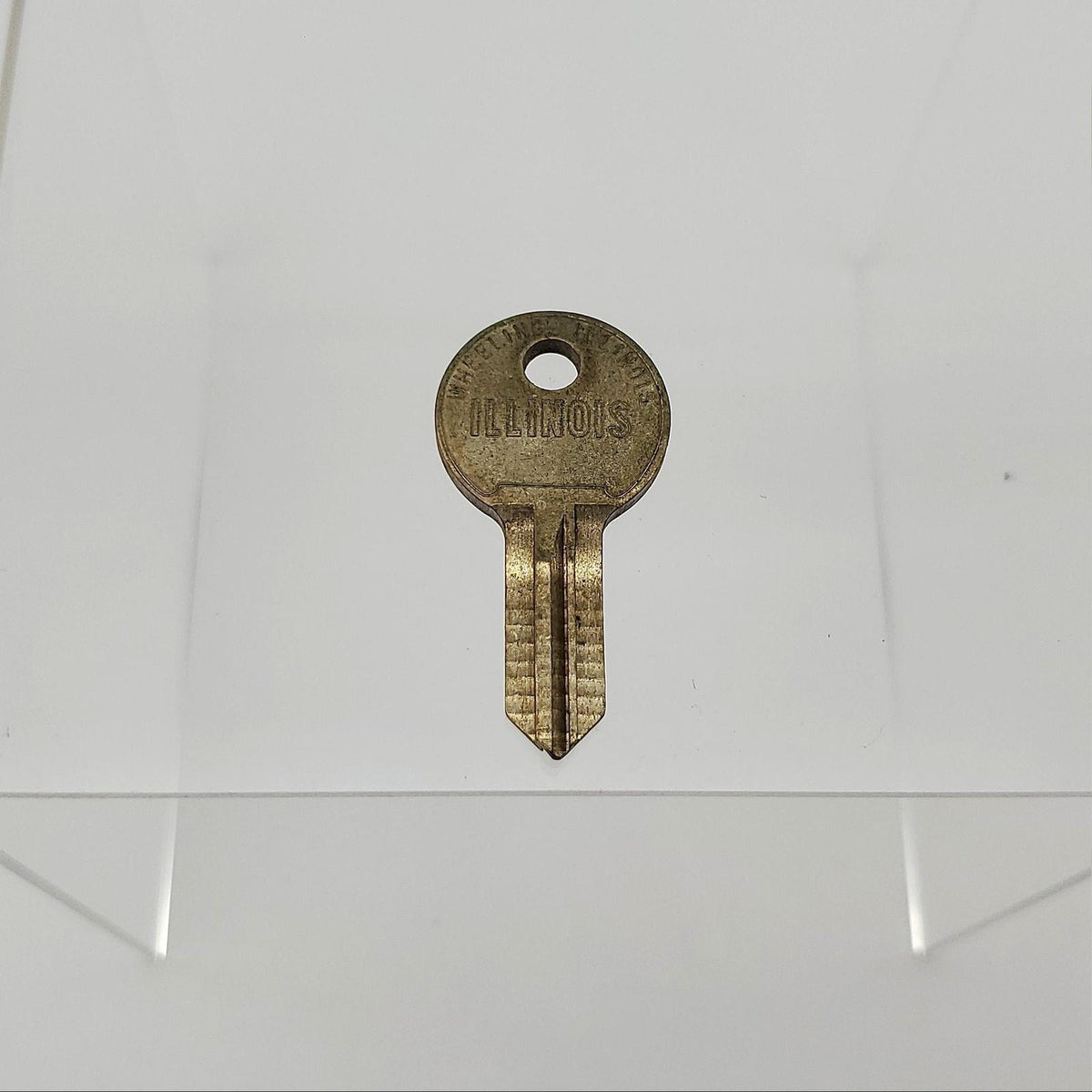 2x Illinois Lock 210M Key Blanks Double Bitted Keyway Brass NOS — HKResale