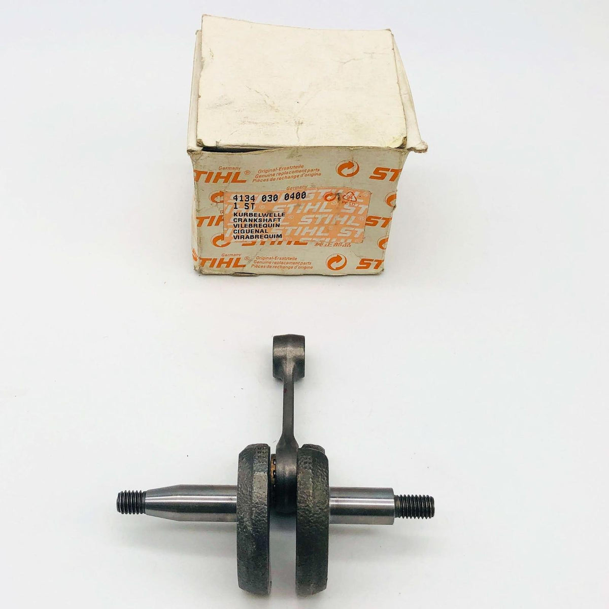Stihl 4134 030 0400 Crankshaft OEM New Old Stock NOS Open — HKResale