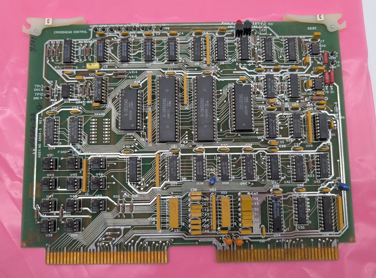 Instron A504-5 Rev G Crosshead Control Board T504-32 Rev F 4300 Series ...