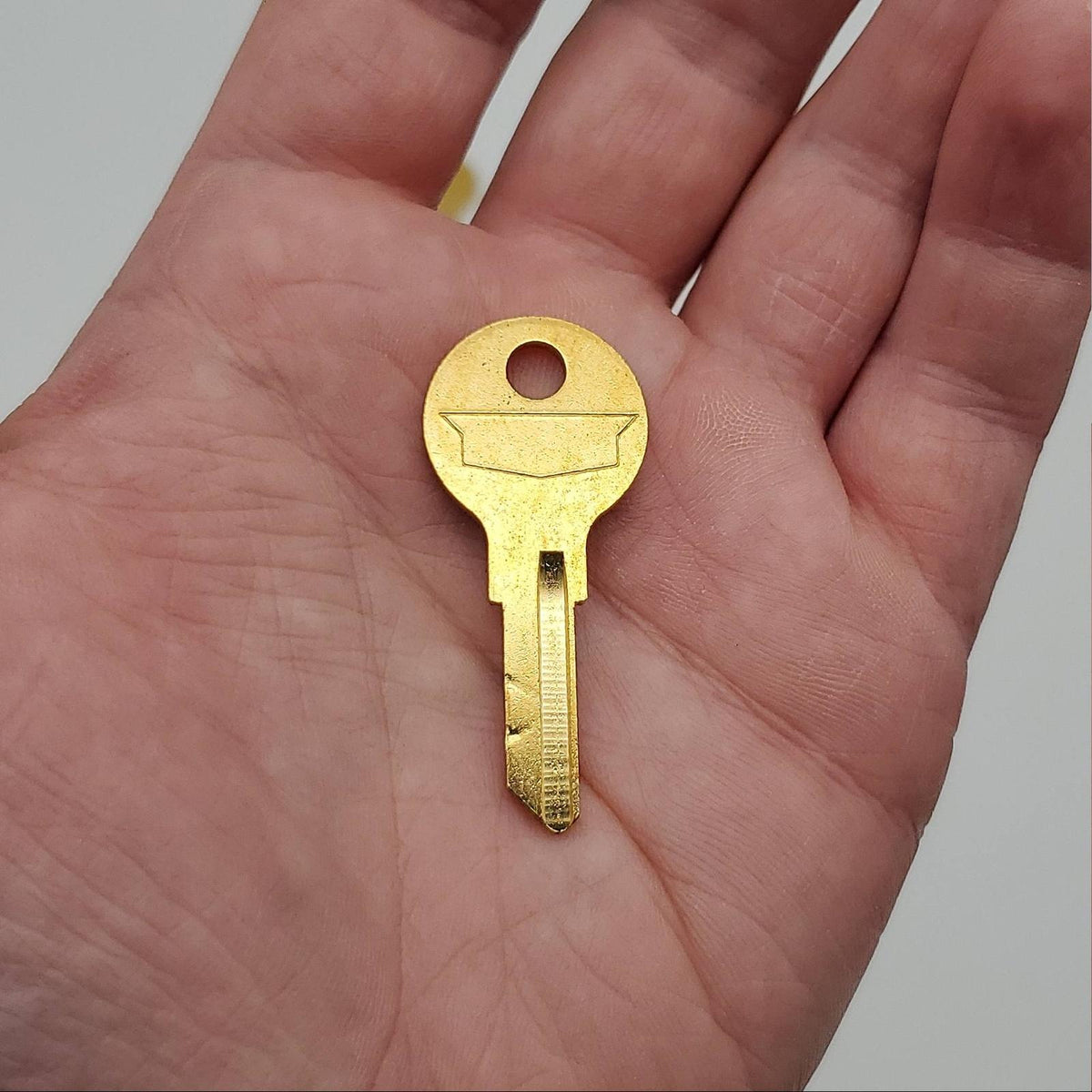 10x Jet K100M Key Blanks Chicago Cabinet Key Brass 6 Wafer USA Made ...