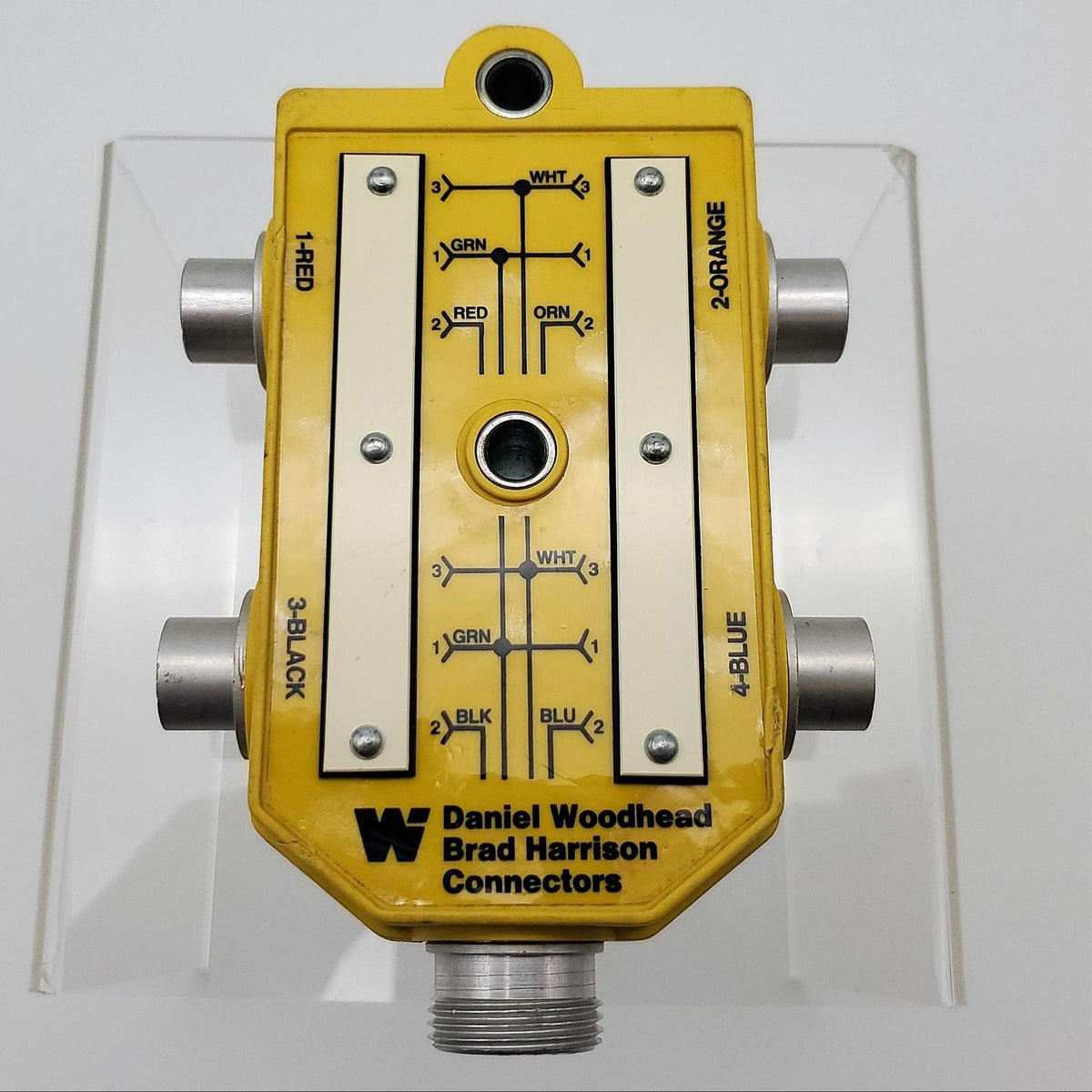 Woodhead 702P401 Molex Junction Box 4 Ports 6P MR Standard Dual Keyway ...