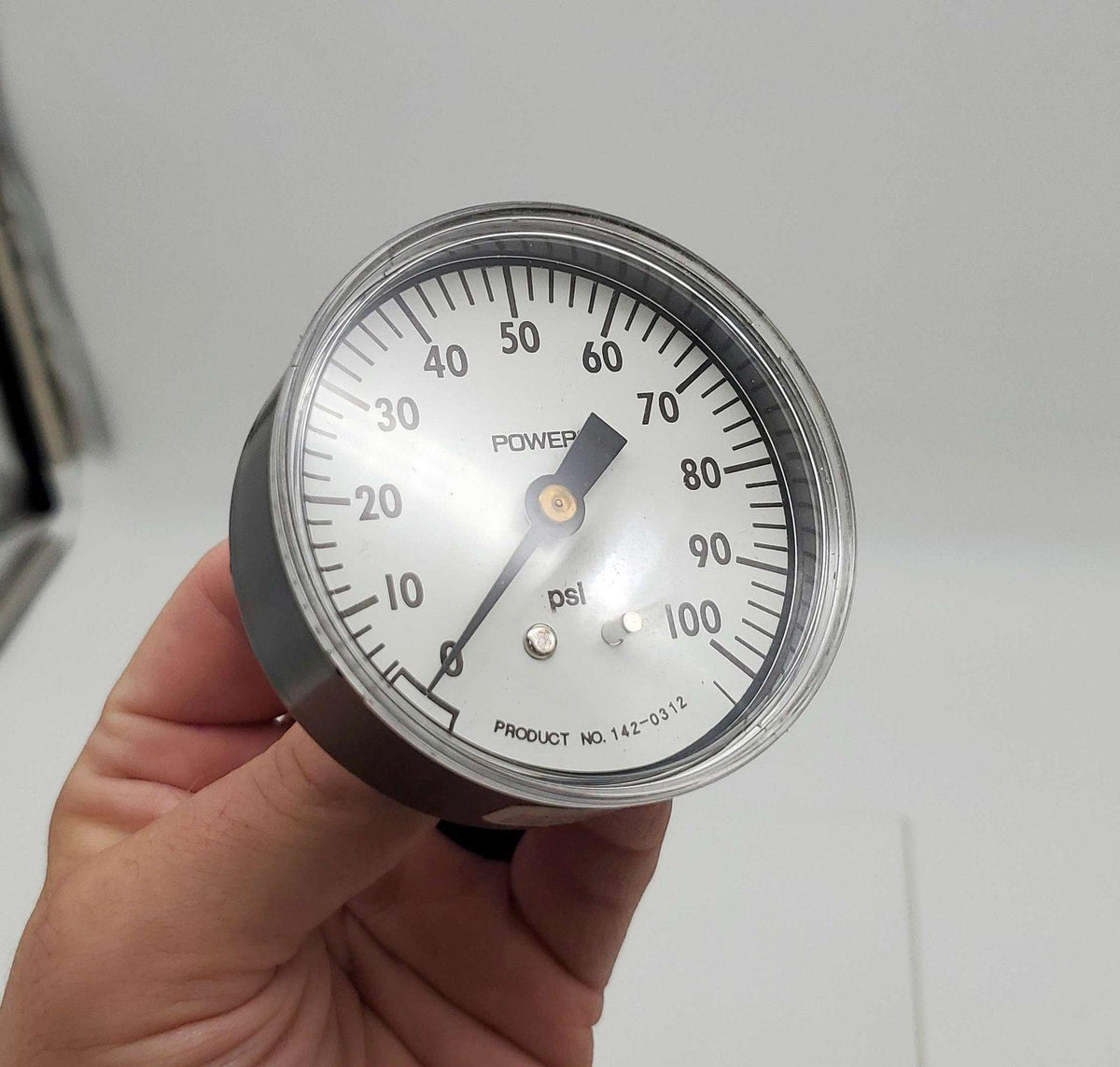 Siemens 142-0312 Analog Pressure Gauge 2-1/2" Face 0-100 PSI 1/8" NPT ...