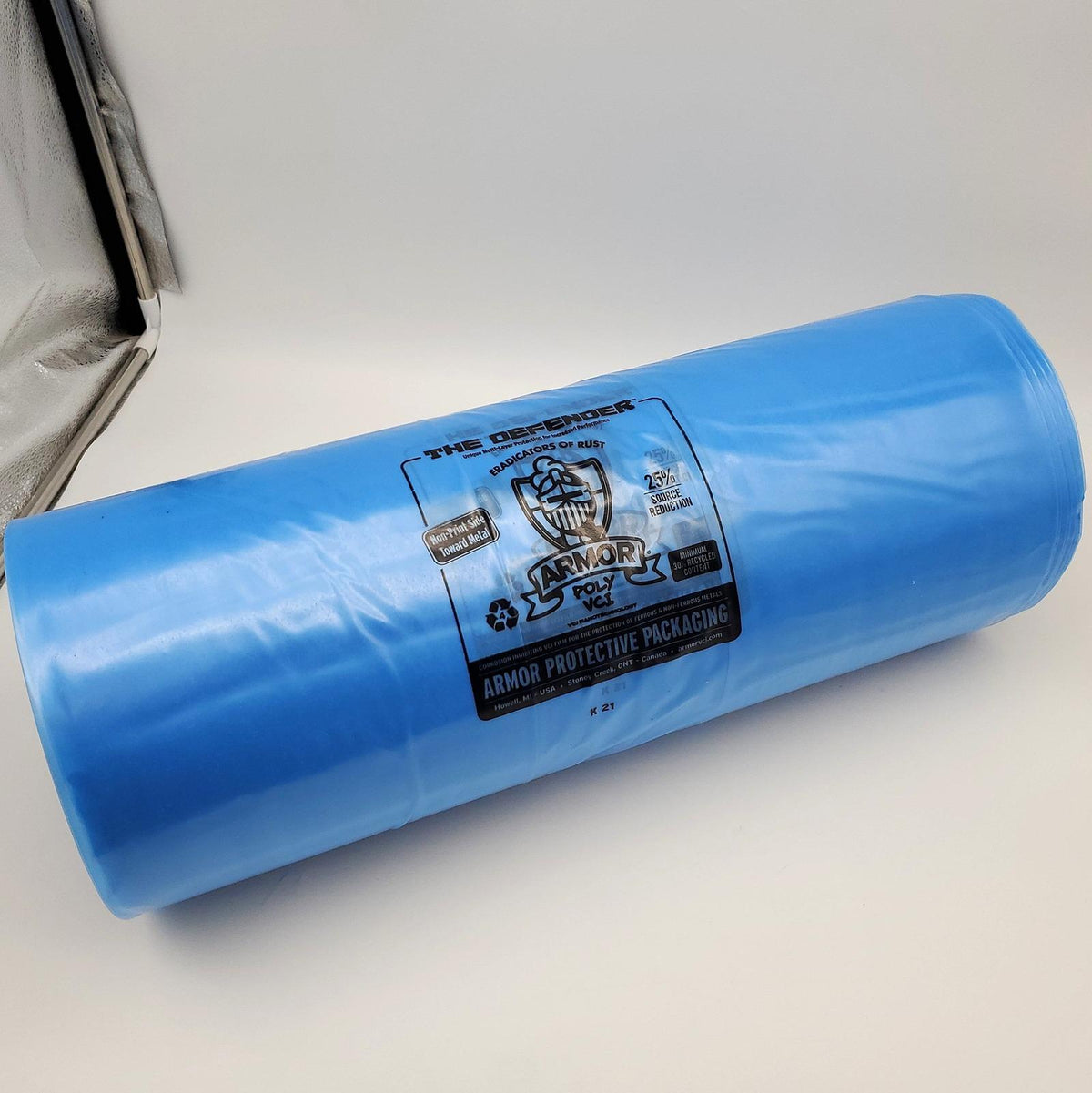 Armor Rust Prevention Bags 20" x 16" x 30" 4 Mil Blue Roll of 100 ...
