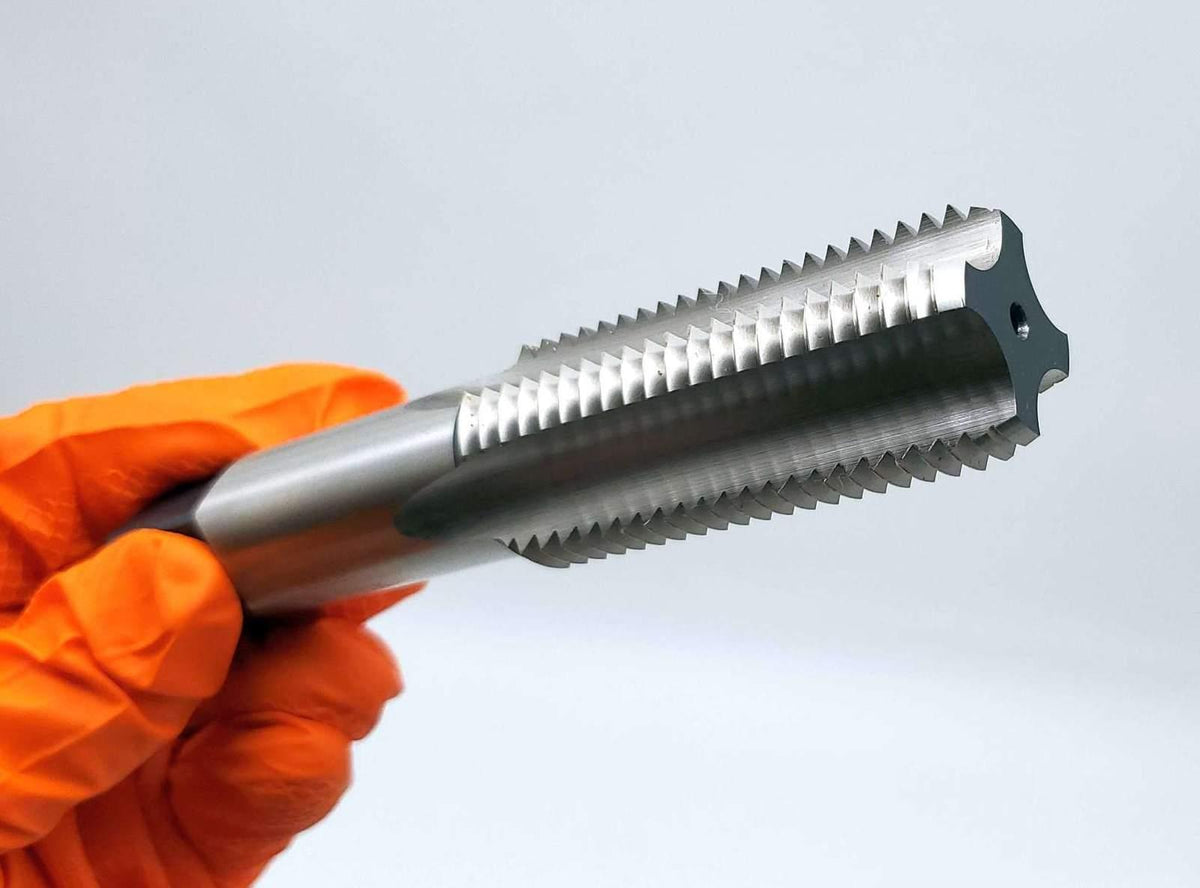 Helicoil M24 x 3 Bottoming Hand Tap 3 Straight Flutes Metric Coarse 4H ...
