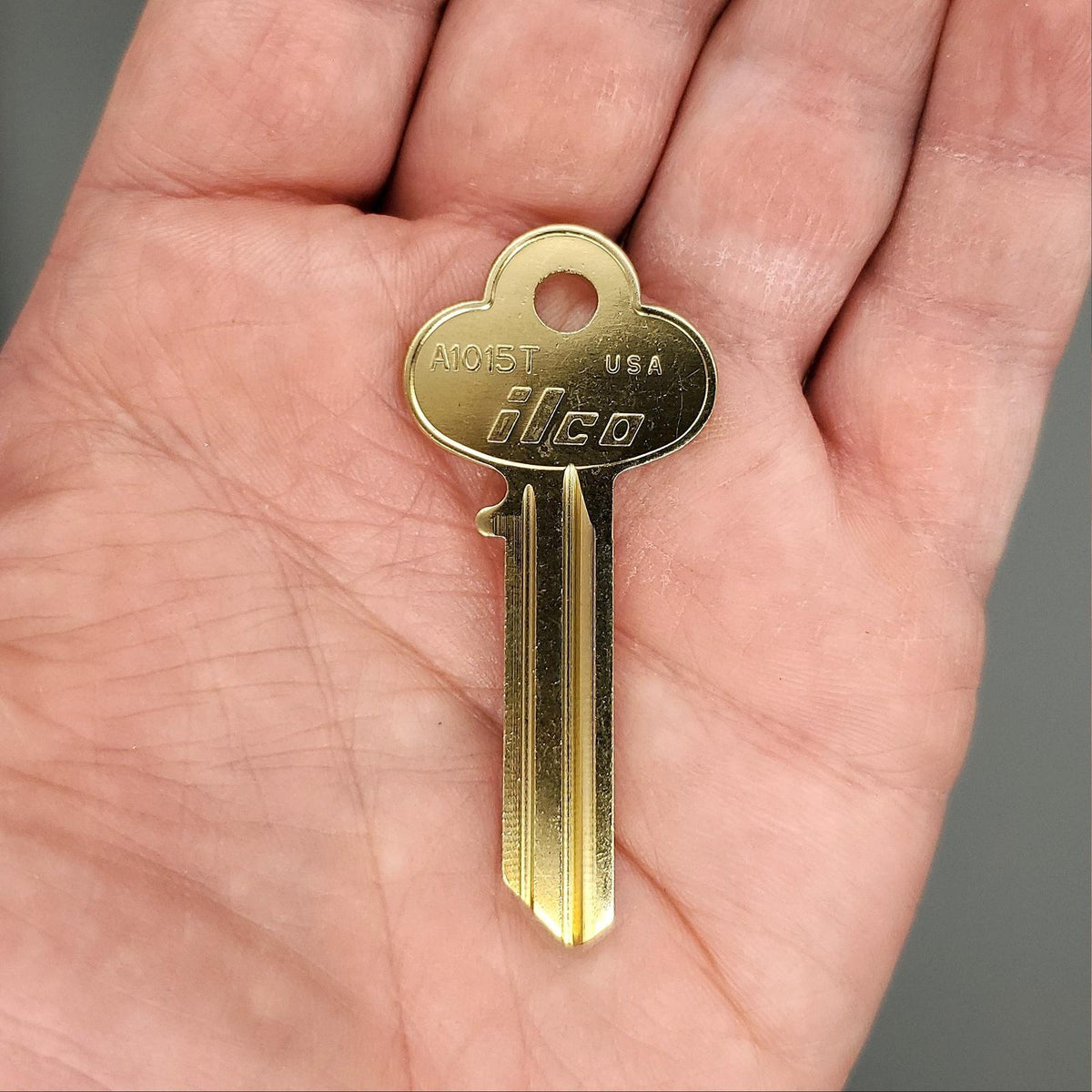 5x Ilco A1015T Key Blanks Lockwood B317T T Keyway Nickel Silver 6 Pin ...