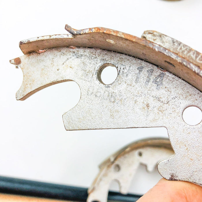 Jeep Brake Shoe Set J320 0691 AFC6FE 2328 New Old Stock NOS FMS 40 Aim ...