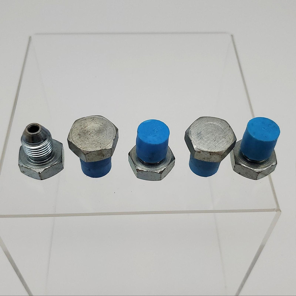 5/16" JIS Flare Plugs 3/4" Hex Head Pack of 5 Stainless Steel Plugs ...