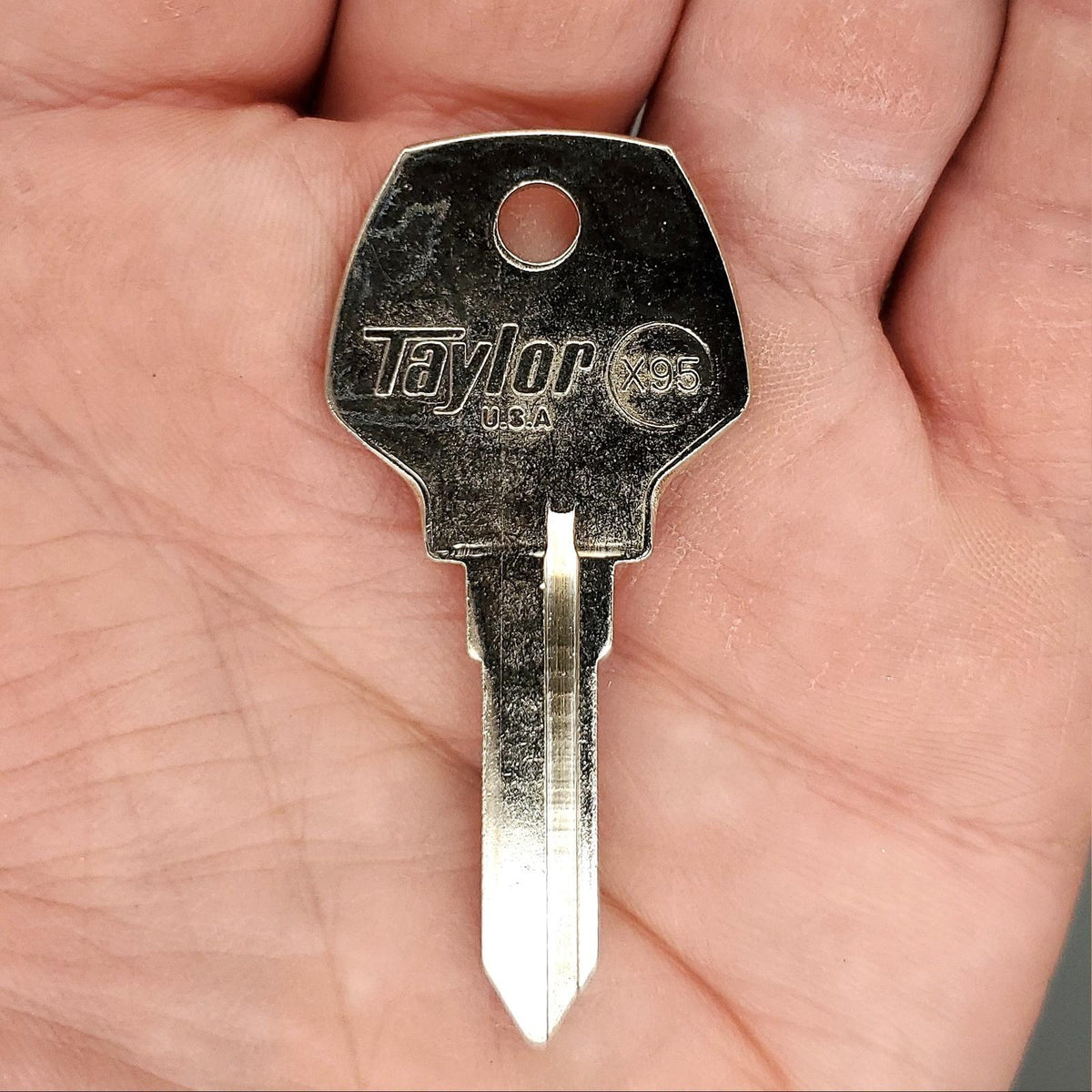 5x Ilco X95 Key Blanks Fits Some Harley Davidson Motorcycyles Nickel P ...