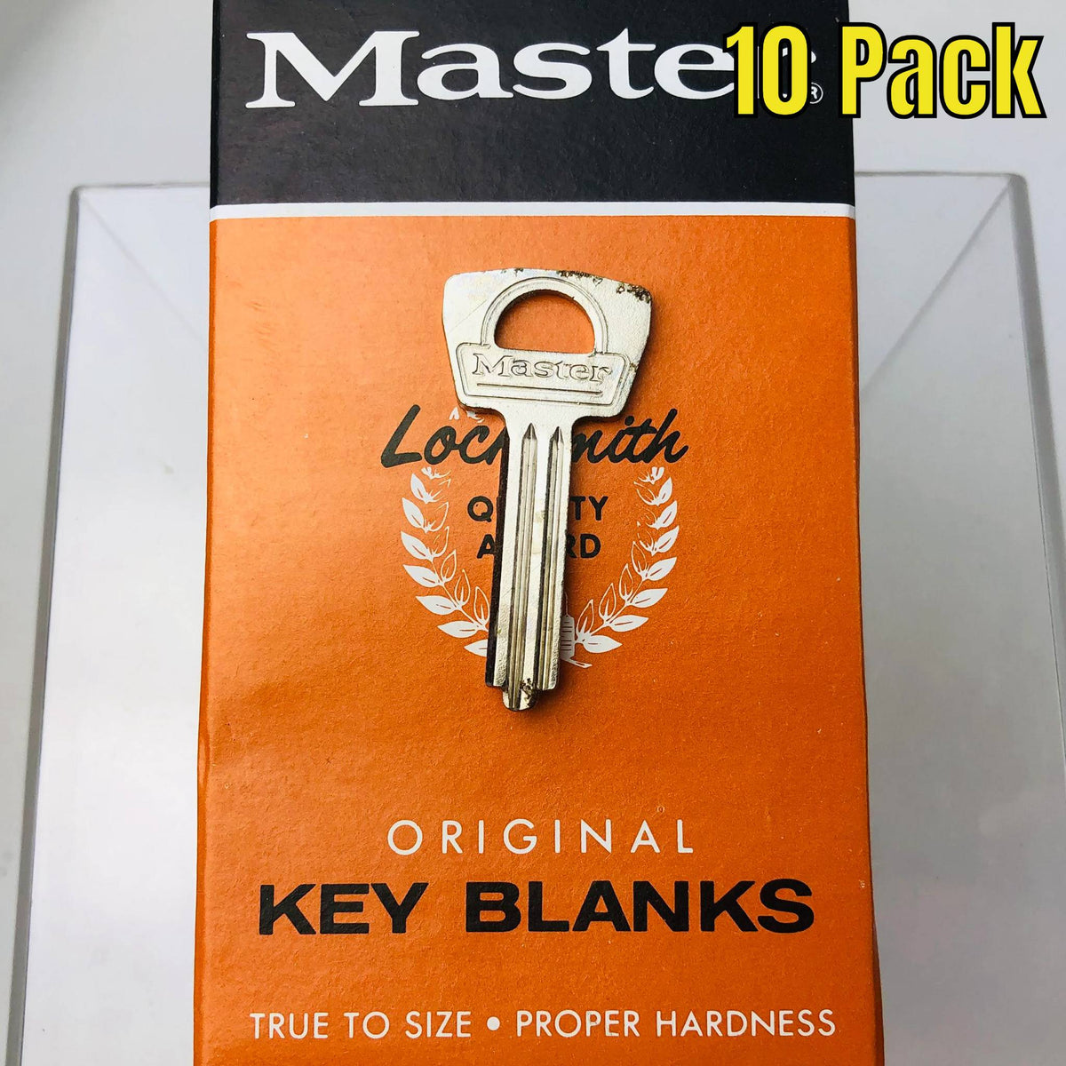 10x Master Lock Co 22 KR Key Blanks Vintage Double Cut Uncut New NOS S ...