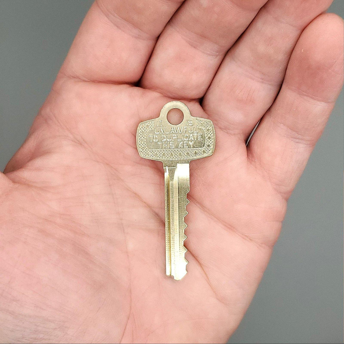 ESP Best SFIC Cut Change Key for Temporary Core D Keyway 7 PIN Nickel ...