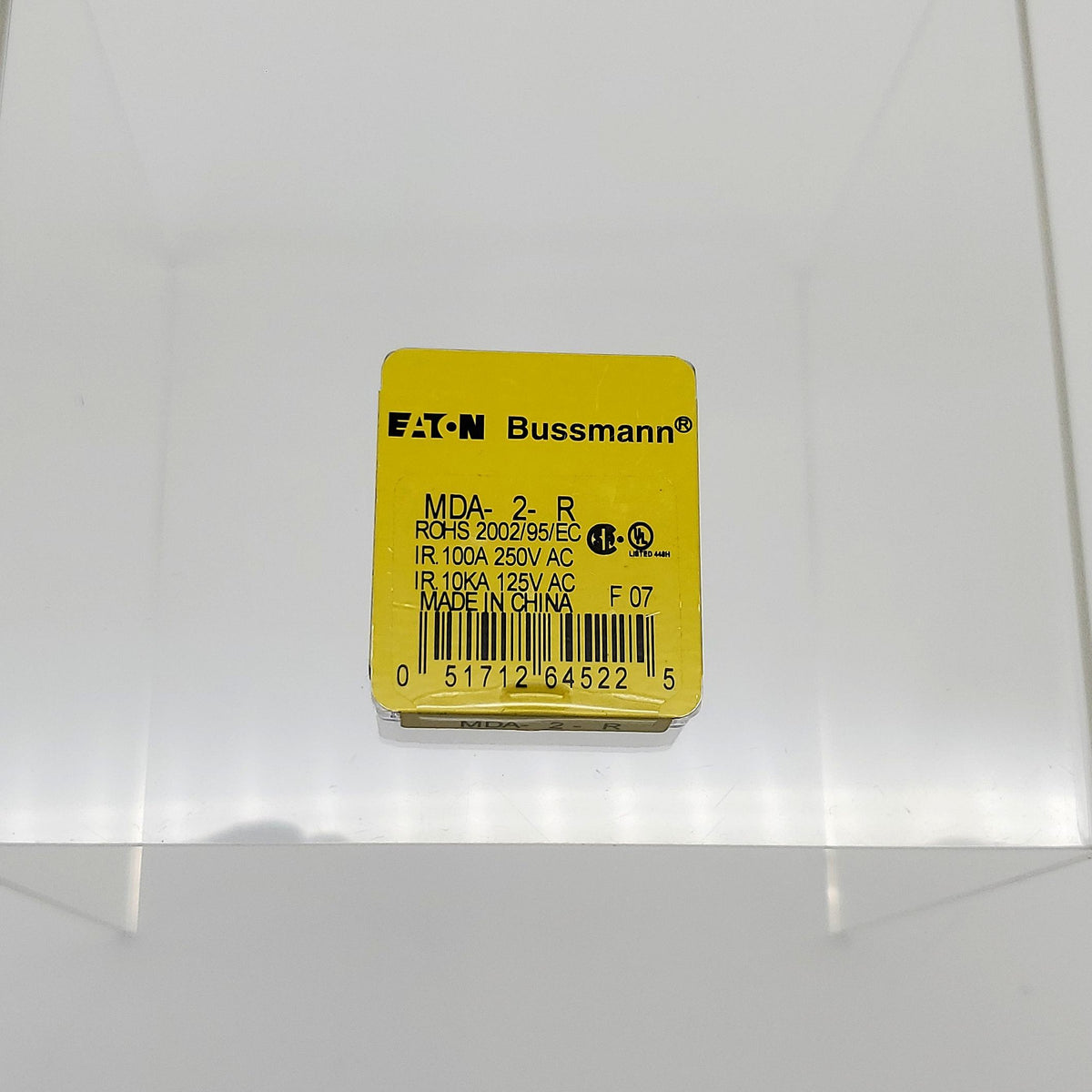 Bussmann MDA-2-R Ceramic Fuses Time Delay 2A 250V Pack of 5 — HKResale