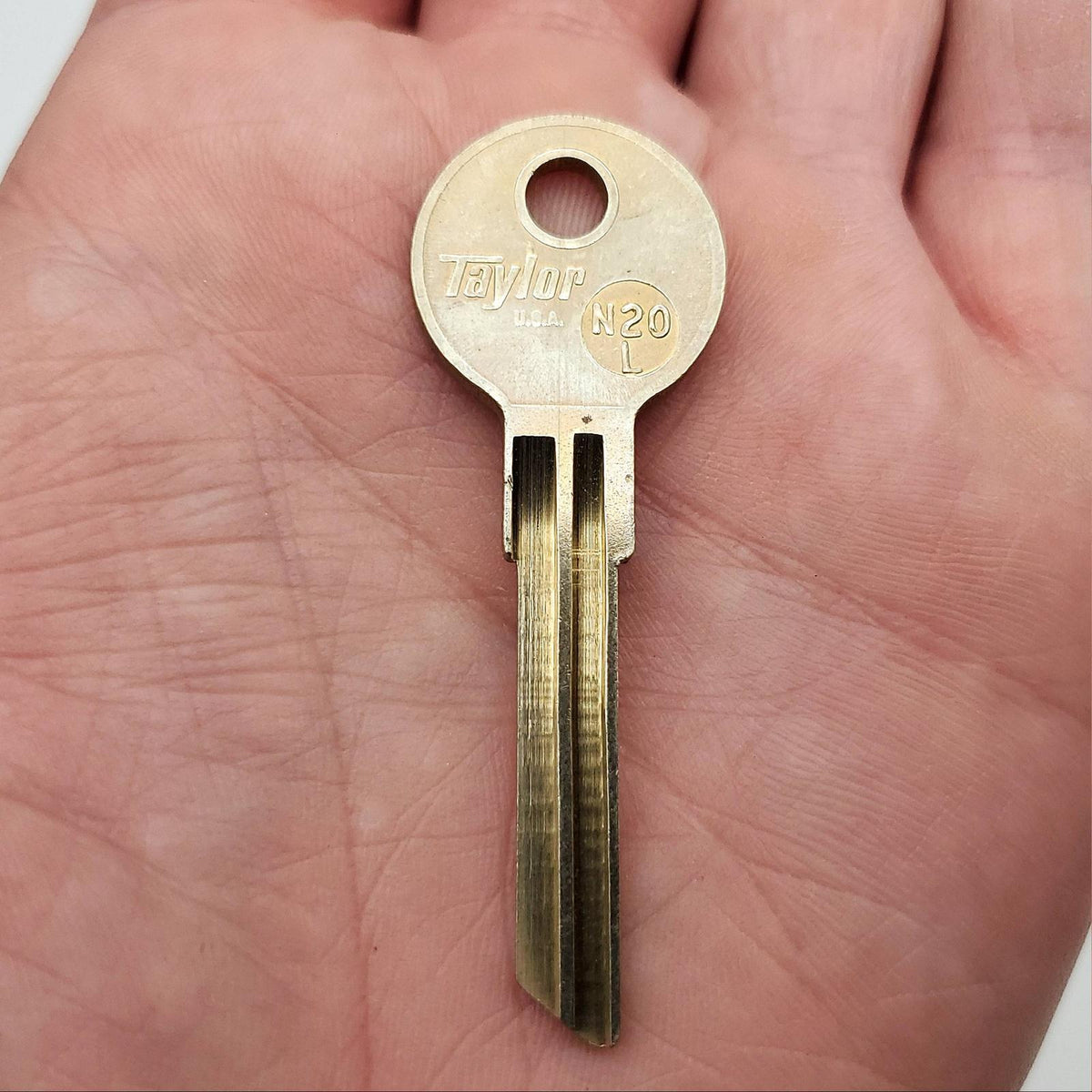 2x Ilco 1083L / N20L Key Blanks For National Cash Register Nickel Silv ...