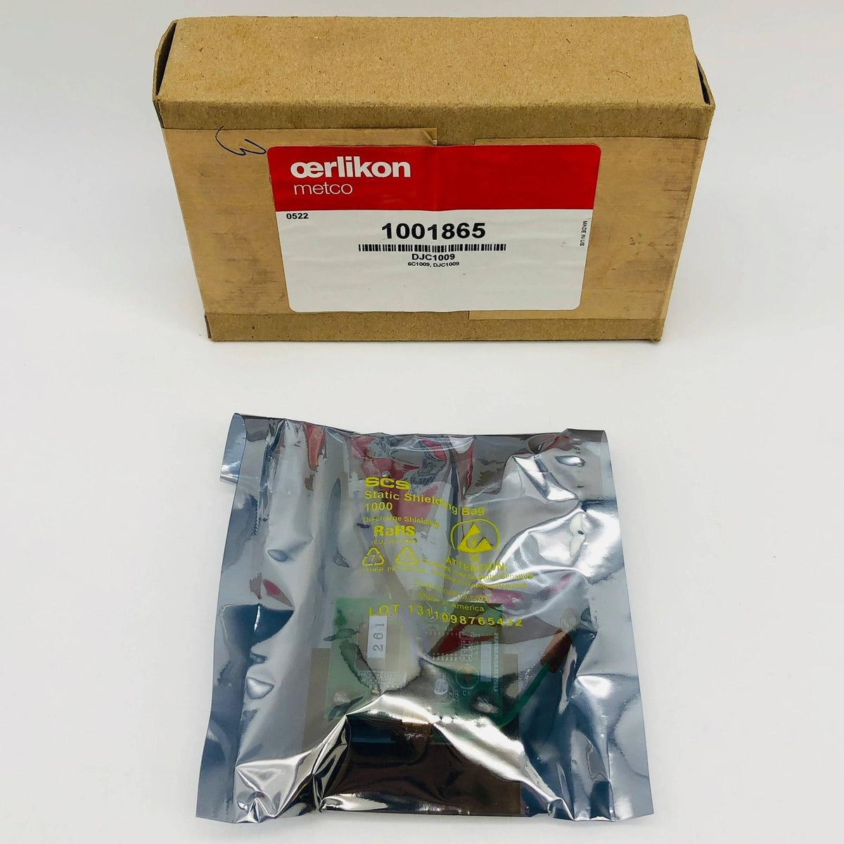 Oerlikon Metco 1001865 Circuit Board and Flameout Bulb for Spray Contr ...