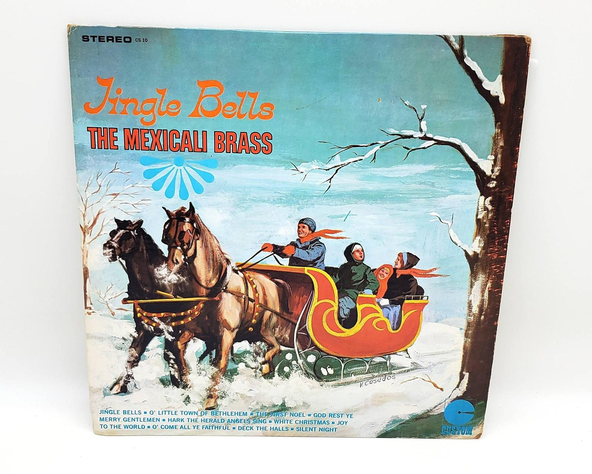 The Mexicali Brass Jingle Bells 33 RPM LP Record Custom Records CS 10 ...