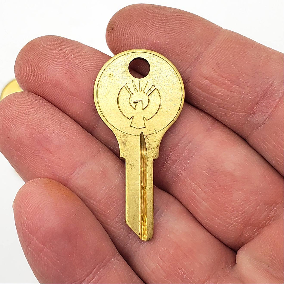 5x Eagle Lock Co 0754 MK Key Blanks Brass USA Made Vintage NOS — HKResale