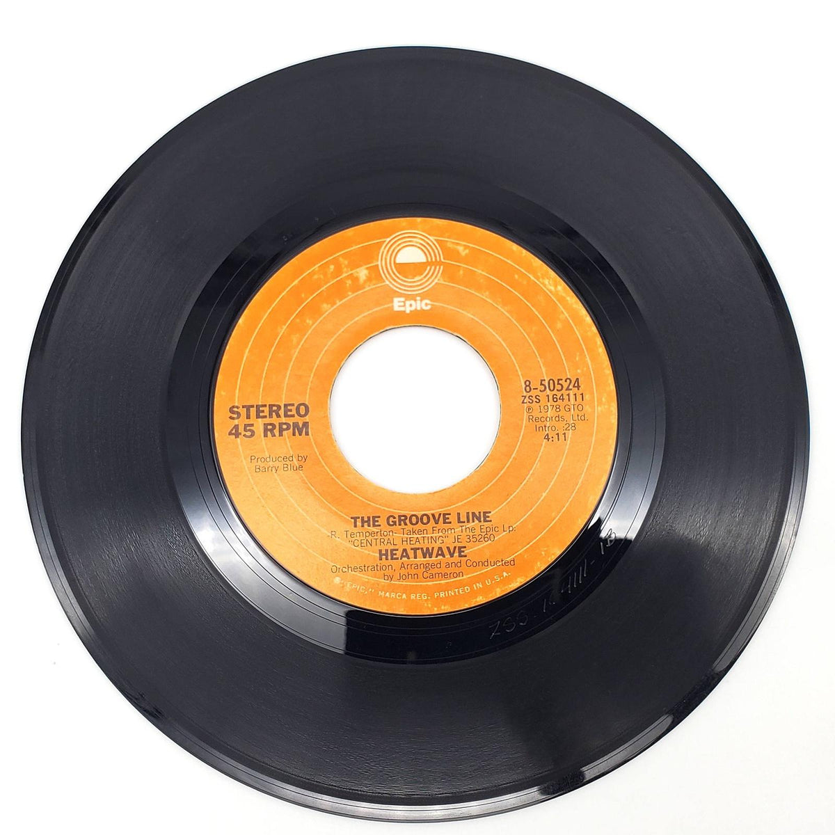 Heatwave The Groove Line 45 RPM Single Record Epic 1978 8-50524 — HKResale