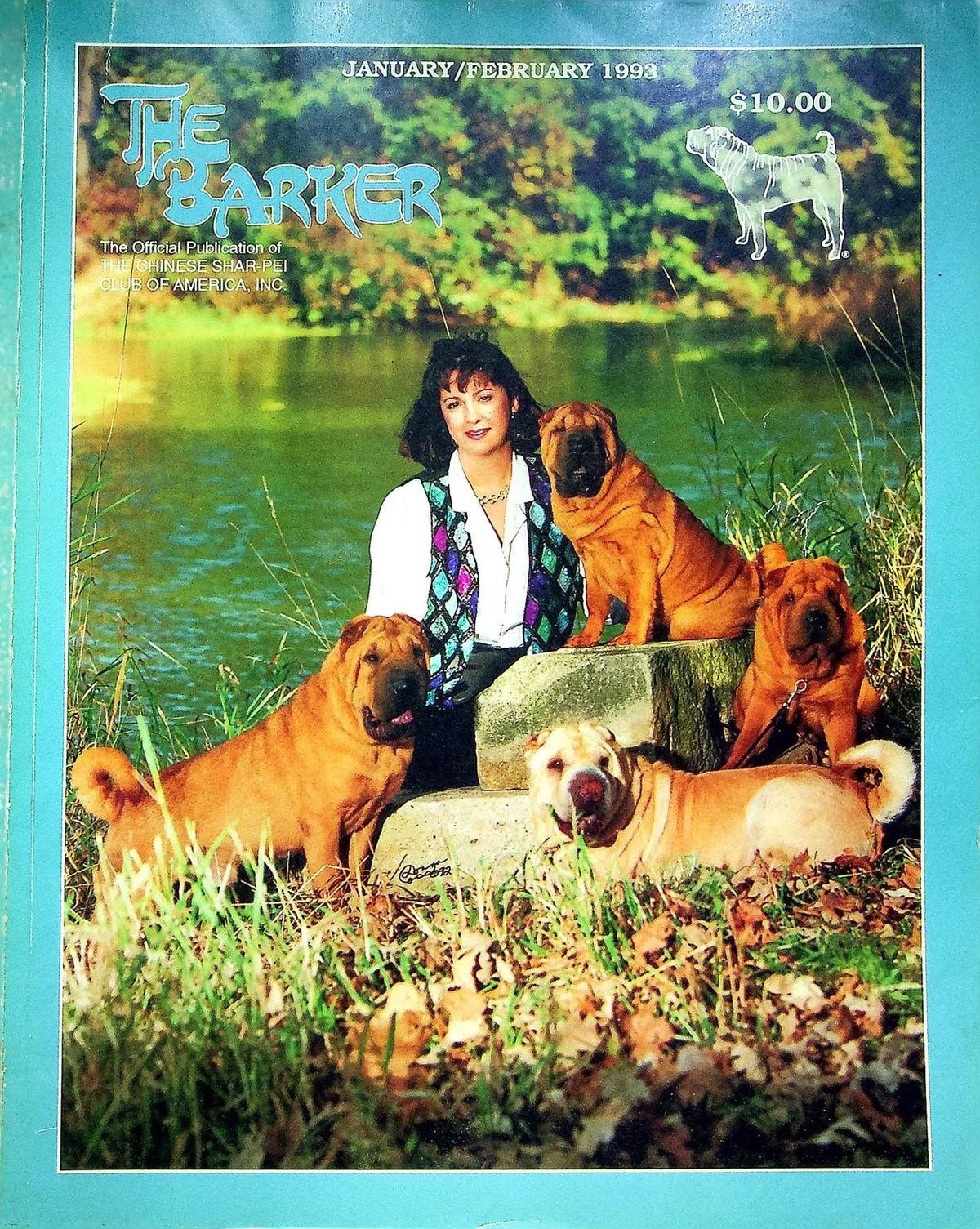 The Barker Magazine Jan Feb 1993 Shar-Pei Dog Soundness Type Breeder D ...