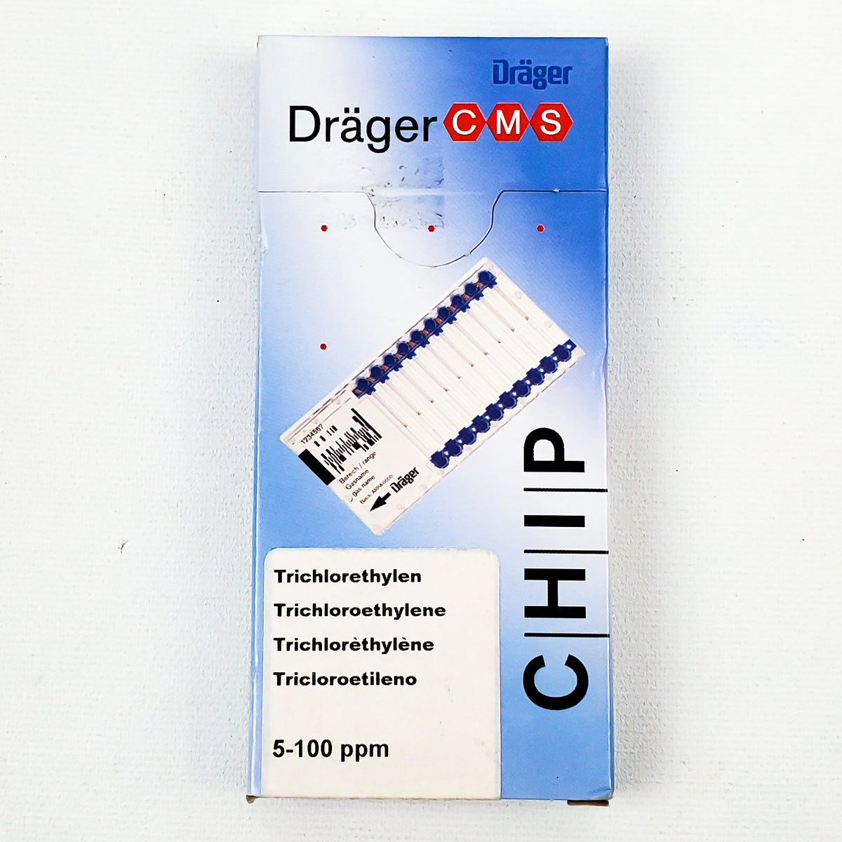 Draeger 6406320 CMS Chip Trichloroethylene, 5 - 100 ppm — HKResale