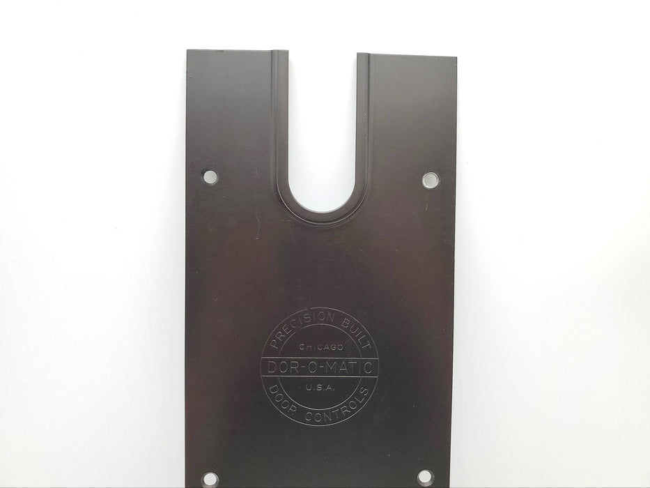 Dor-O-Matic Floor Closer Dress Plate Dark Bronze For 3200 Closer Vinta ...
