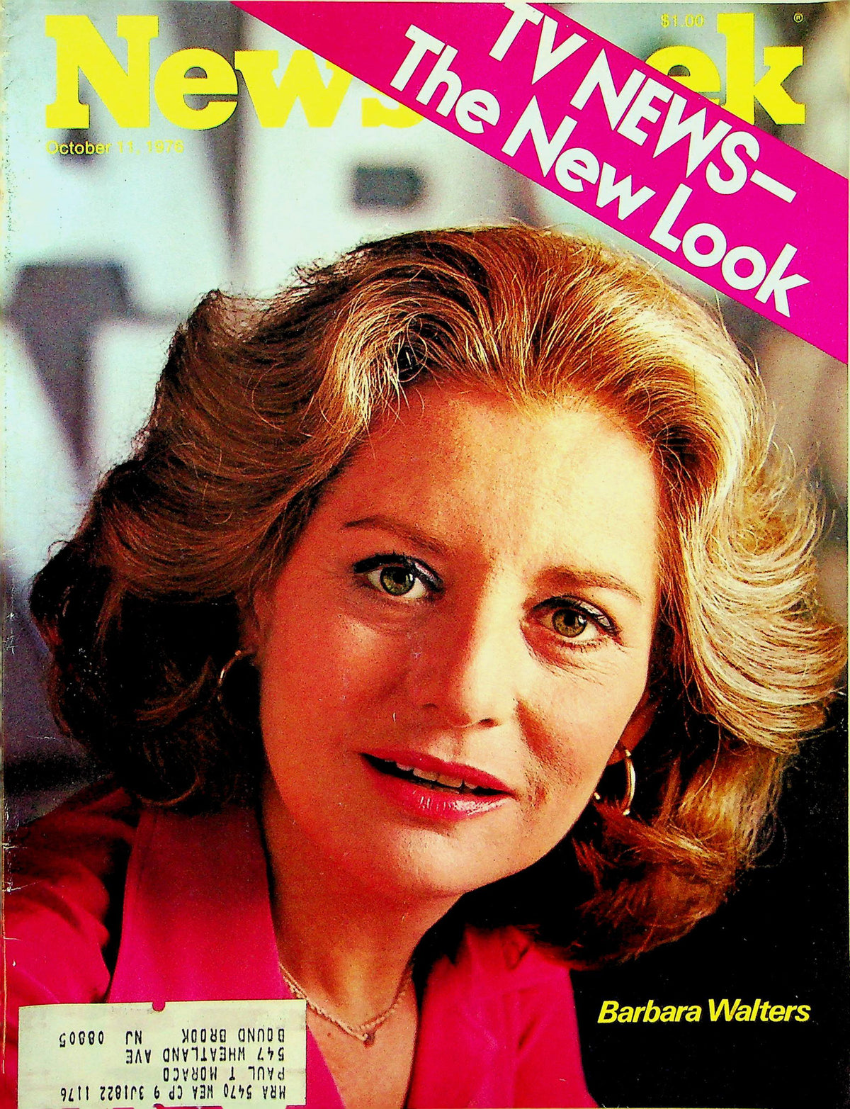 Newsweek Magazine October 11 1976 Tv News-The New Look, Barbara Walter ...
