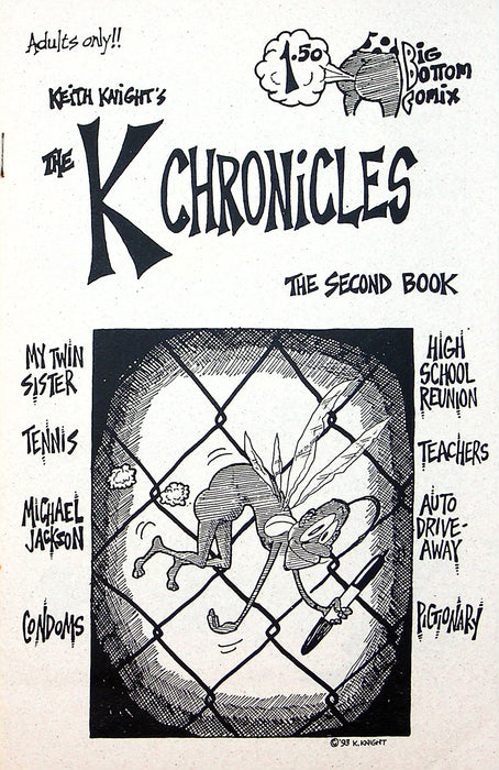 The K Chronicles #2 by Keith Knight Limited Edition w/ Note & Business ...