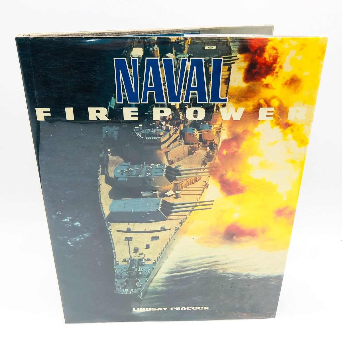 Naval Firepower Hardcover Lindsay Peacock 1990 Navy Ships Oversized 1s ...