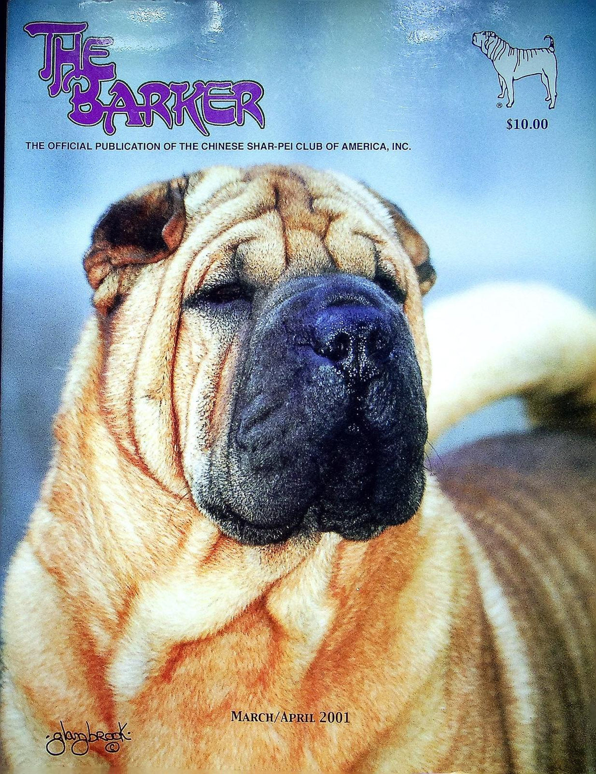 The Barker Magazine Mar April 2001 Shar-Pei Dog Westminster Kennel Clu ...