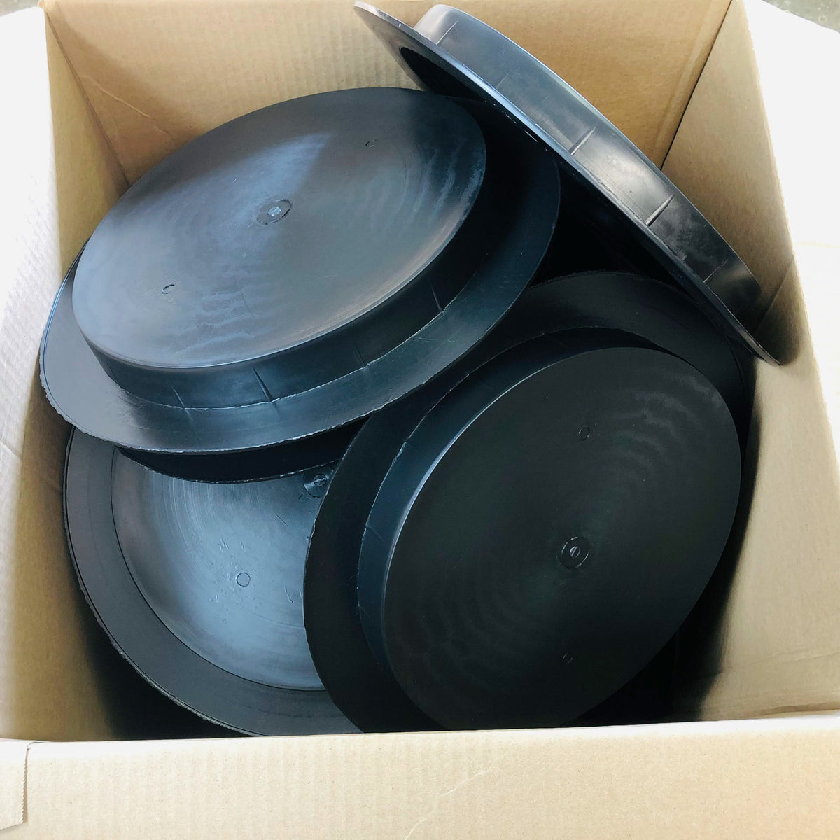 Raised Face Flange Protector Cover 12 ANSI Pipe Size Black Polyethylen ...