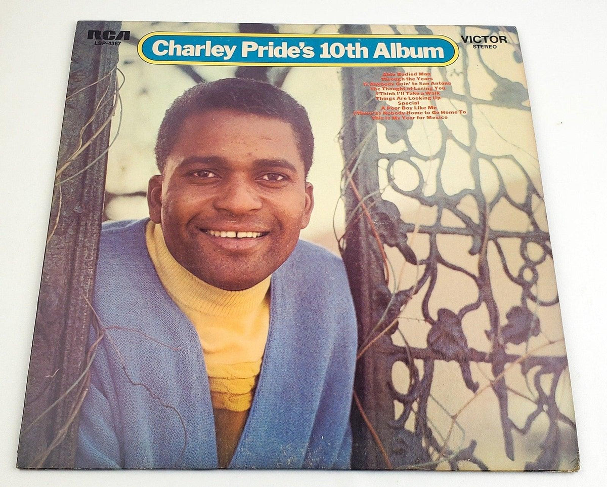 Charley Pride Charley Pride's 10th Album 33 RPM LP Record RCA 1970 LSP ...
