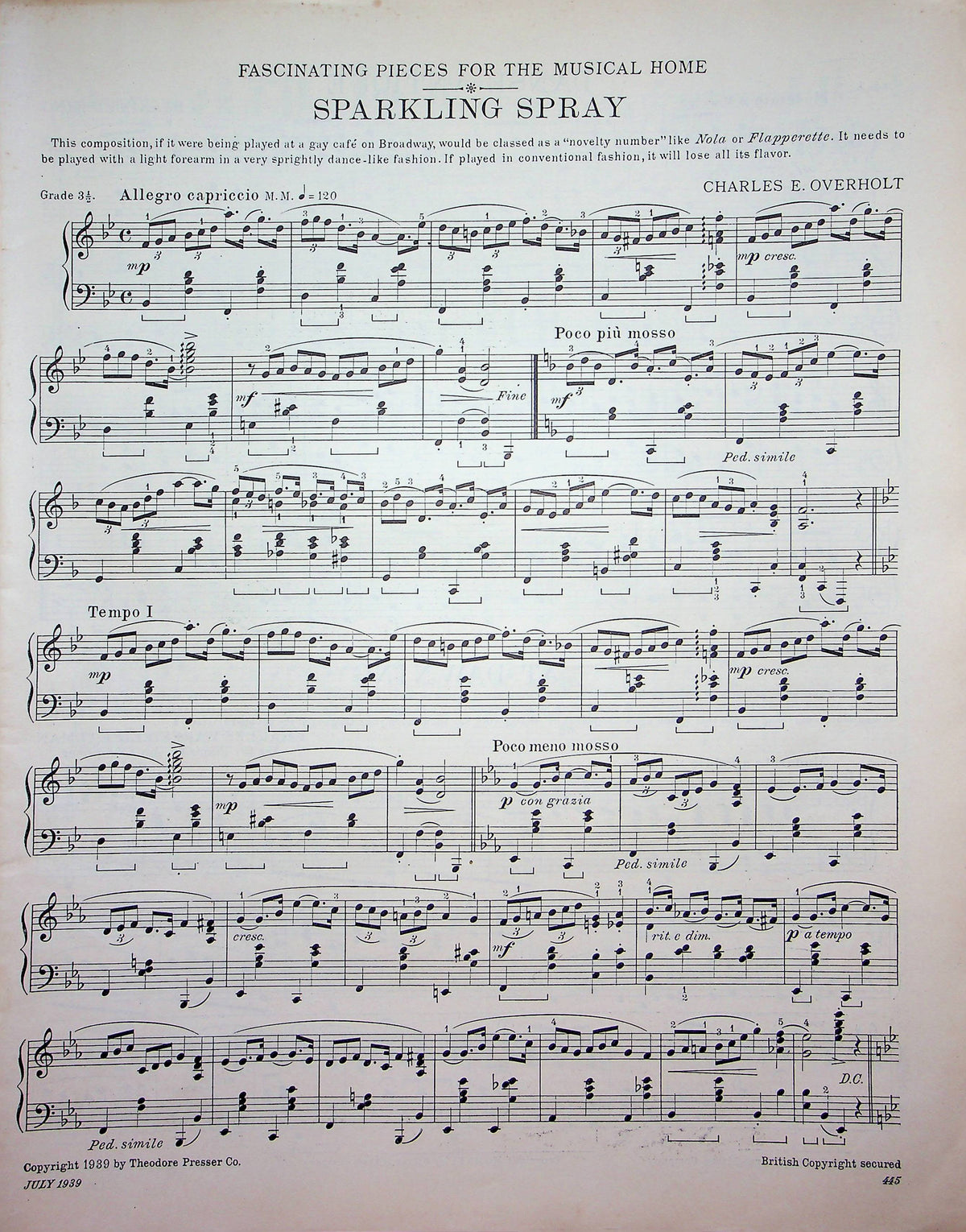 Papillons Butterflies Sheet Music Piano Song Robert Schumann Op 2 Etud ...