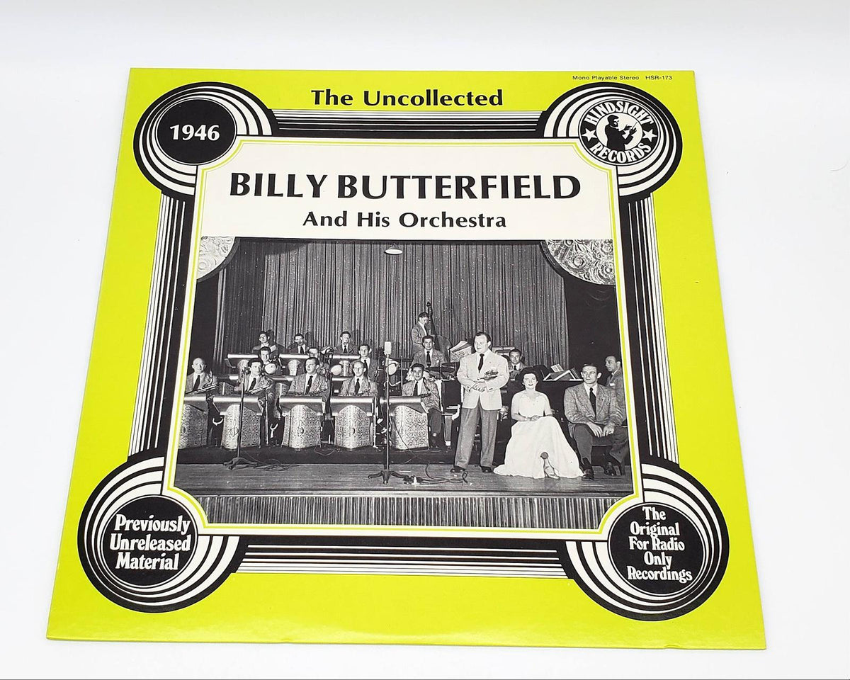 Billy Butterfield The Uncollected 1946 LP Record Hindsight 1981 — HKResale