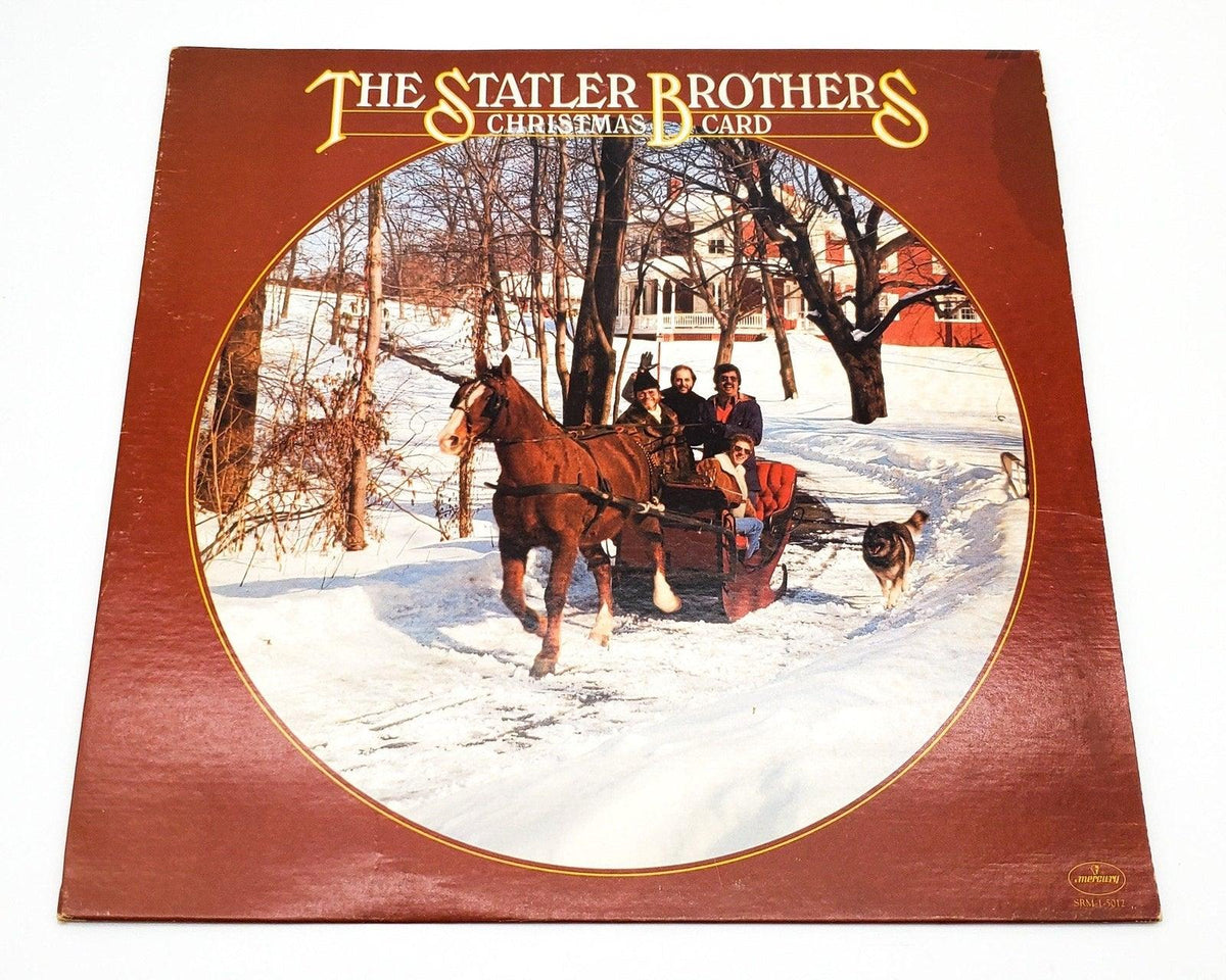 The Statler Brothers Christmas Card 33 RPM LP Record Mercury 1978 SRM ...