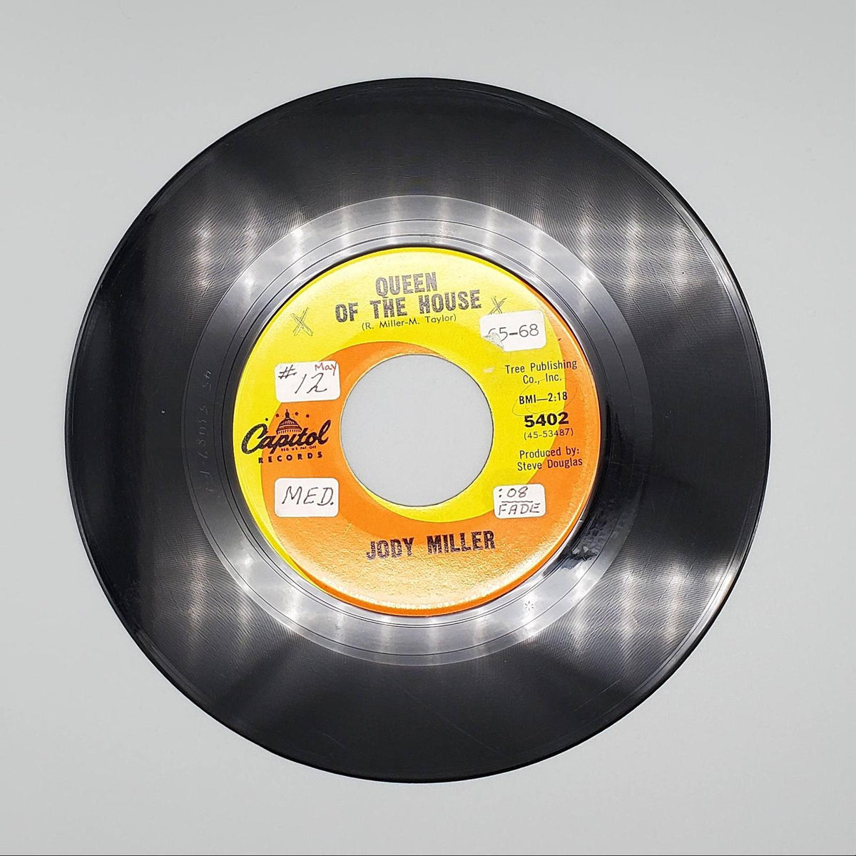 Jody Miller Queen Of The House Single Record Capitol Records 1965 5402 ...