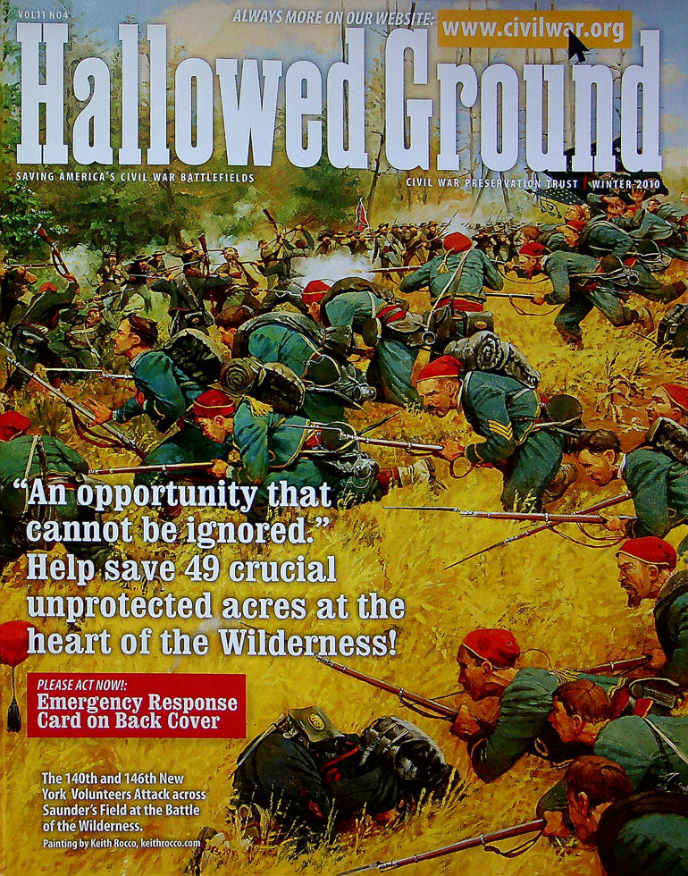 Hallowed Ground Magazine Winter 2010 Vol 11 No 4 49 Unprotected Acre ...