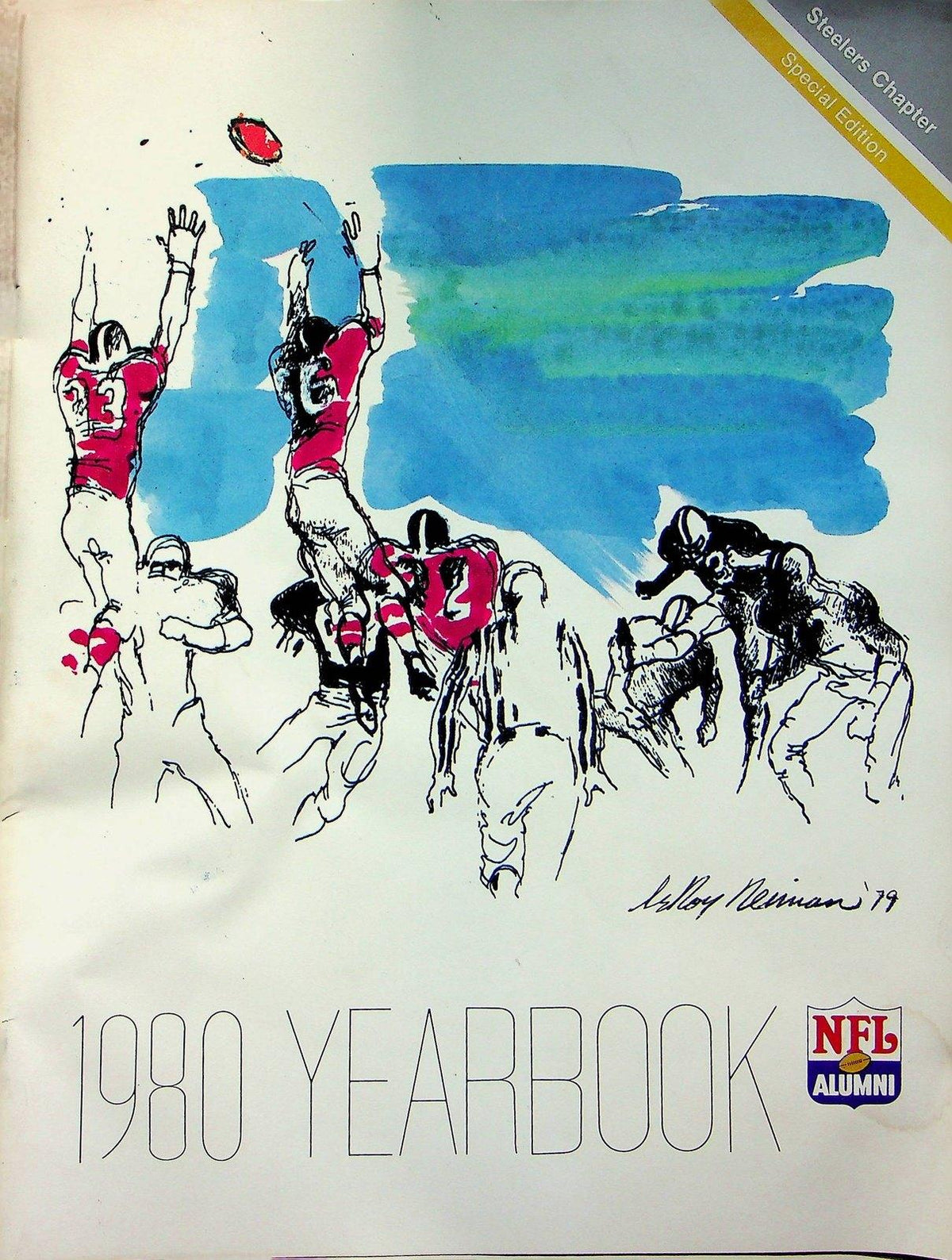 NFL Alumni 1980 Yearbook Special Edition Steelers Chapter National Foo ...