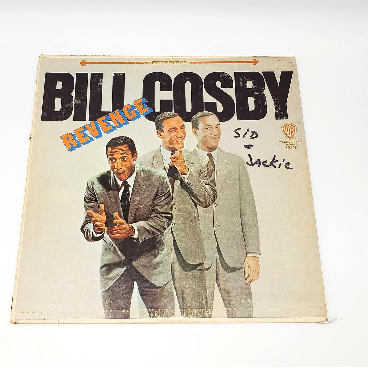 Bill Cosby Revenge LP Record Warner Bros. 1967 WS 1691 — HKResale