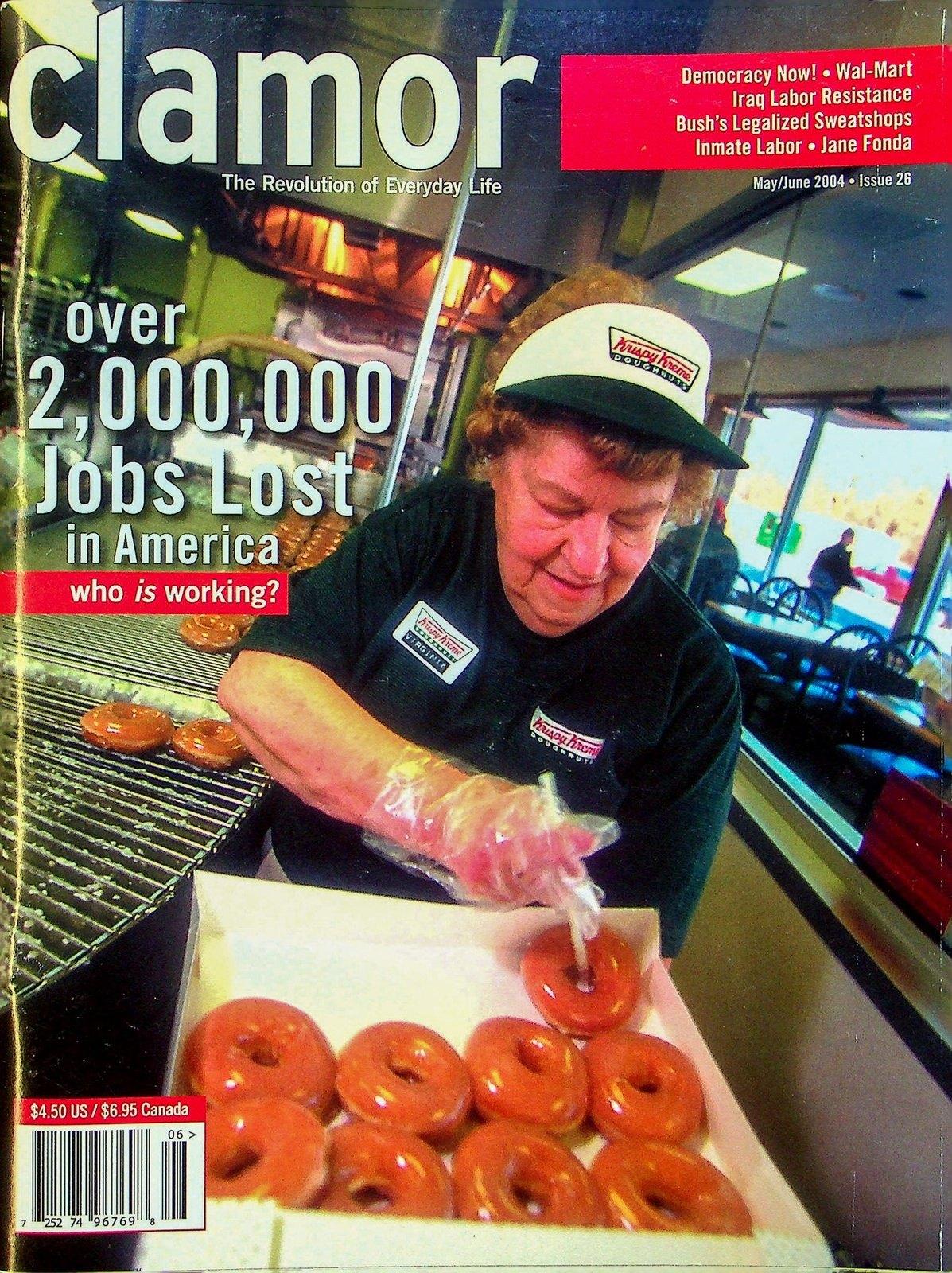 Clamor Magazine 2004 No. 26 Iraq Labor Resistance, Inmate Labor, Jane ...