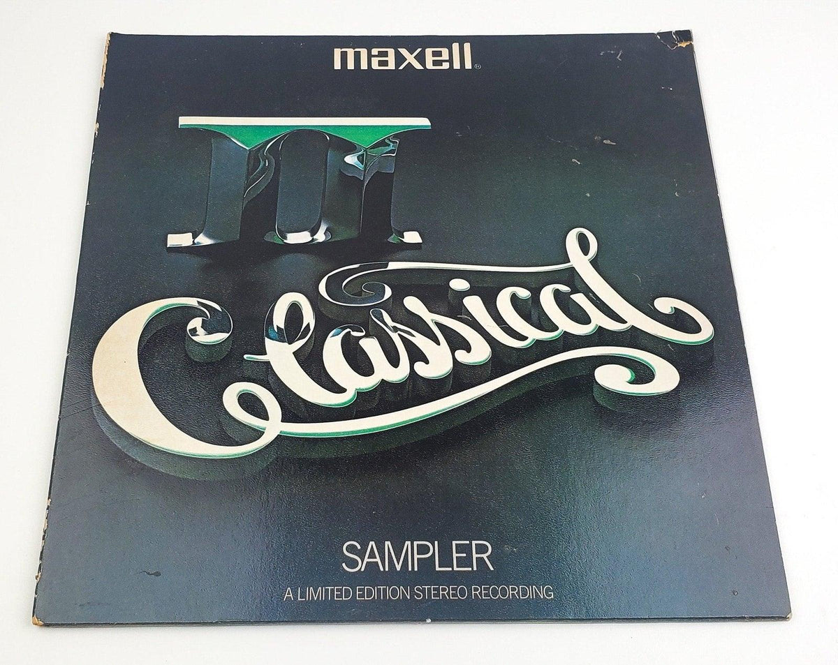 The Maxell Classical II Sampler 33 RPM LP Record RCA 1980 Limited Edit ...