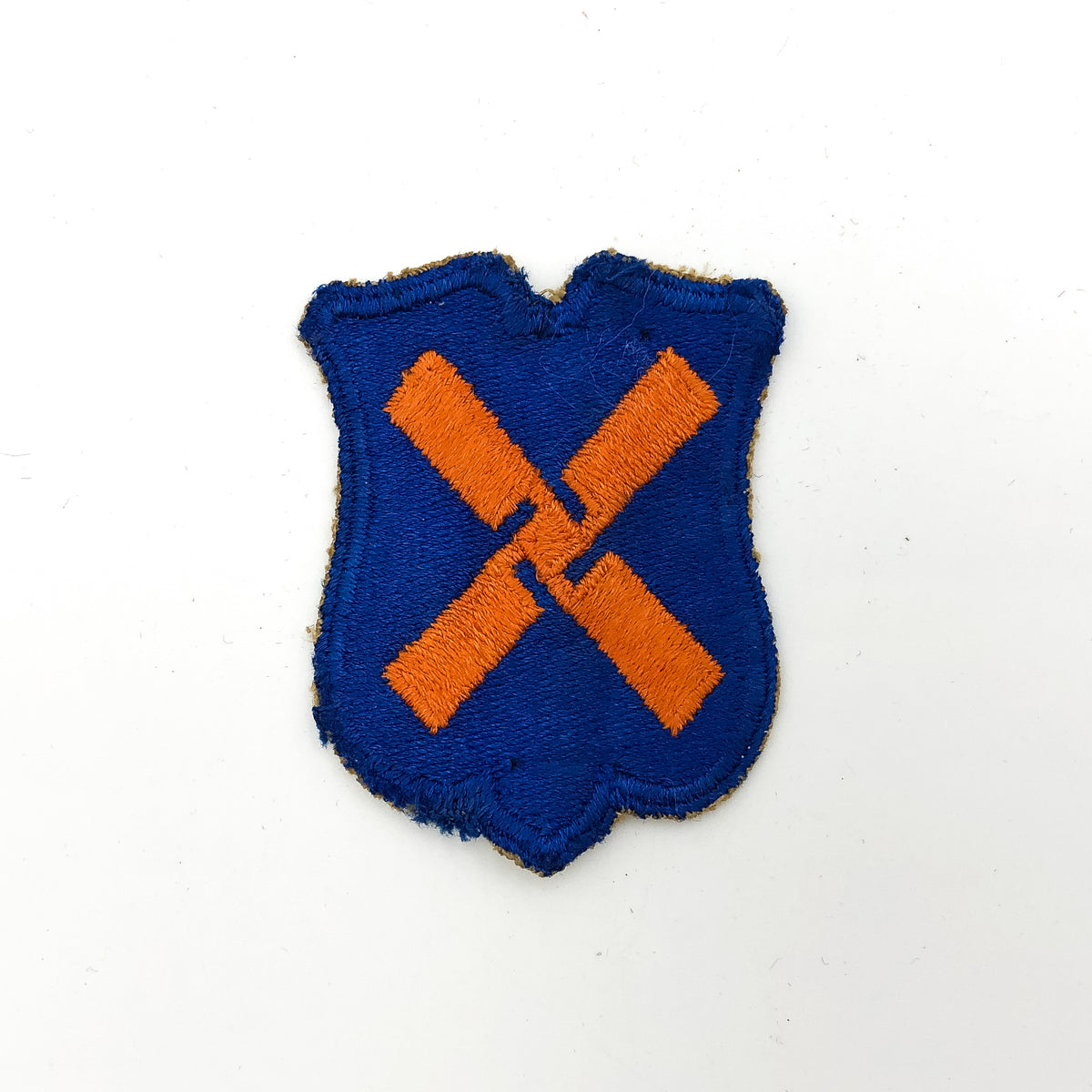 US Army 12th Army Corps Patch WW2 Vintage Insignia Military XII Orange ...