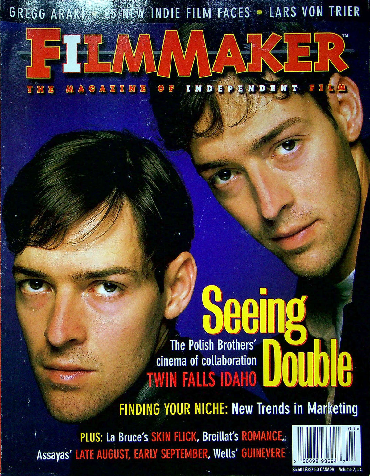 Filmmaker Magazine Summer 1999 Twin Falls Idaho Michael Polish Actor D ...
