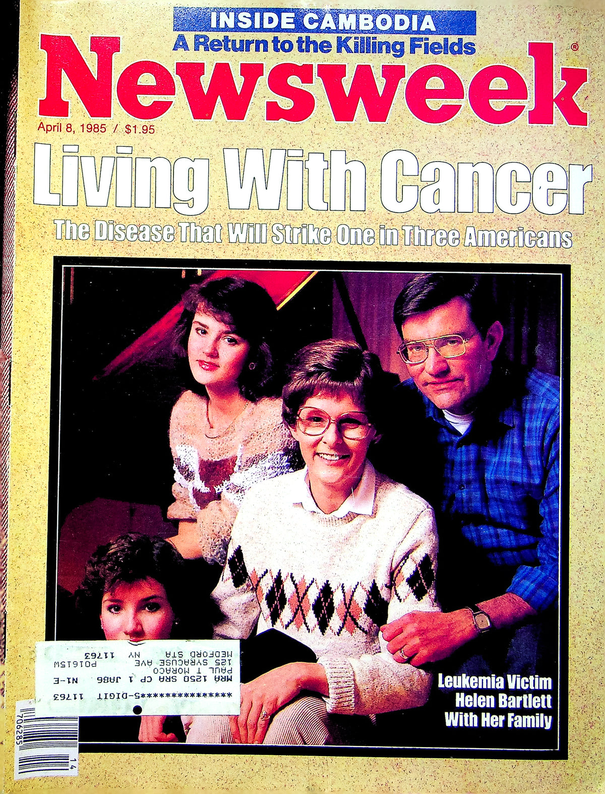 Newsweek Magazine April 8 1985 US Army Major Nicholson Killed by Russi ...