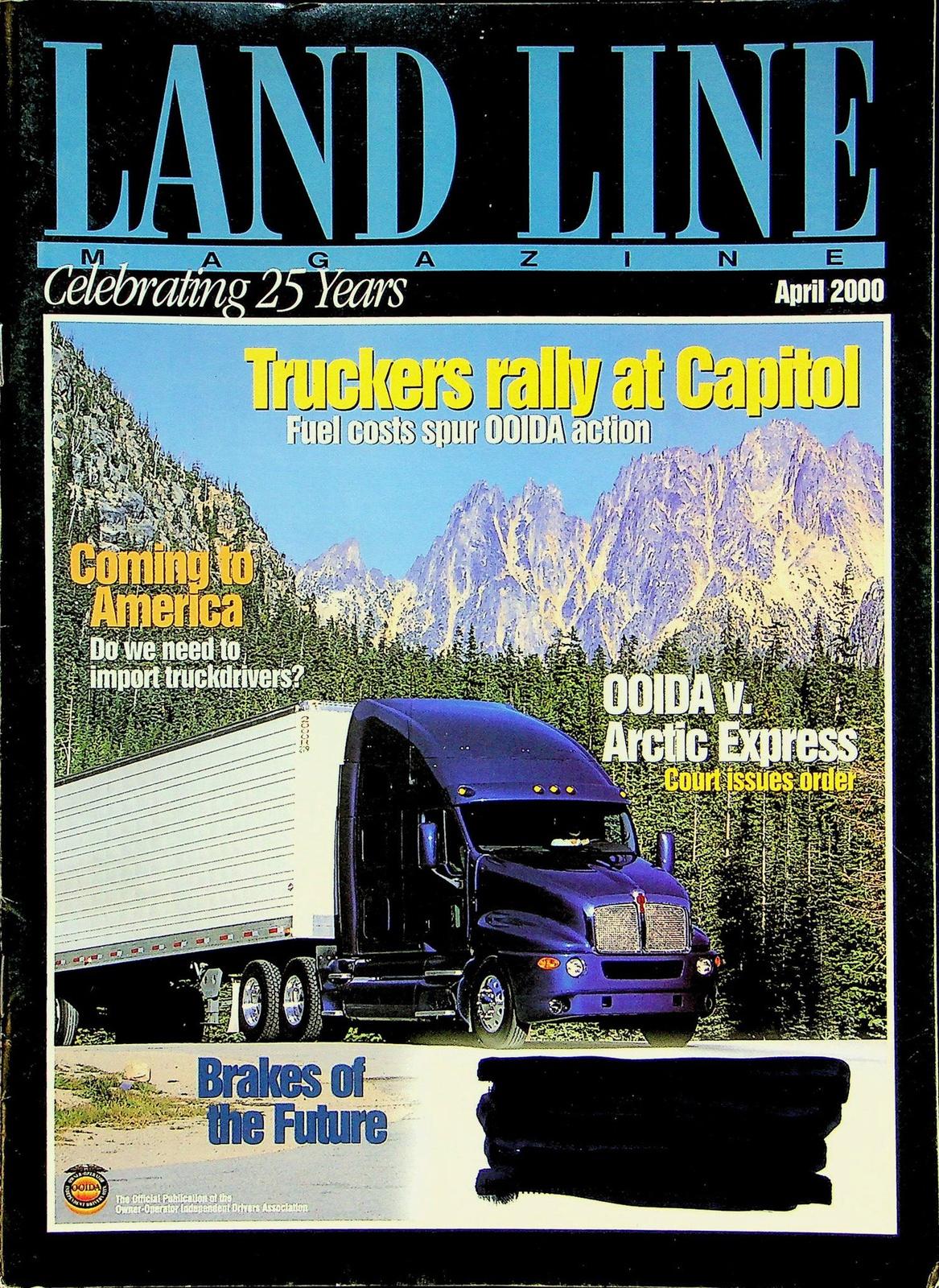 Land Line Magazine April 2000 Vol 25 # 3 Rally at Capitol — HKResale