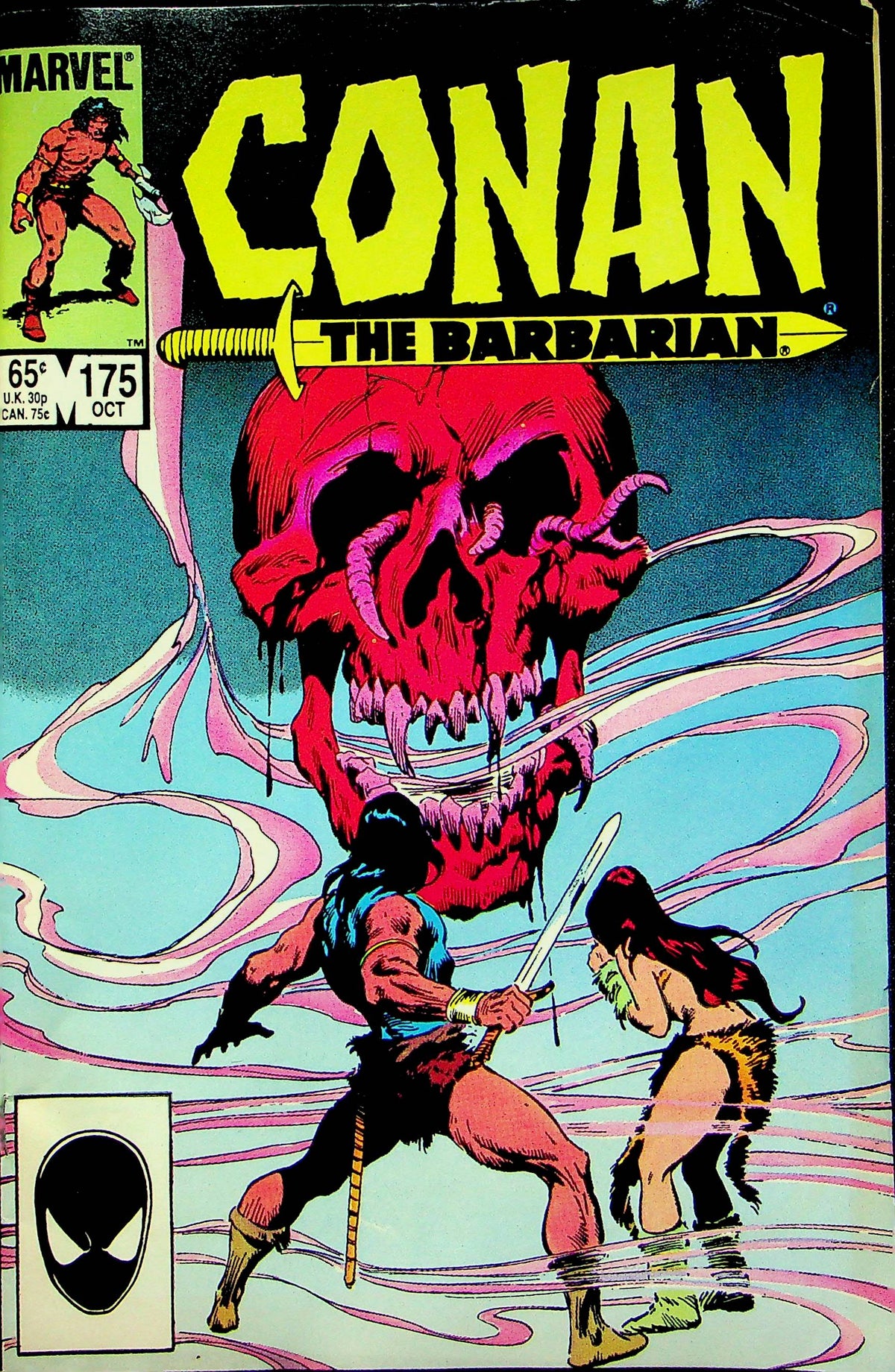 Conan The Barbarian Magazine October 1985 Vol 1 No 175 The Scarlet Per ...