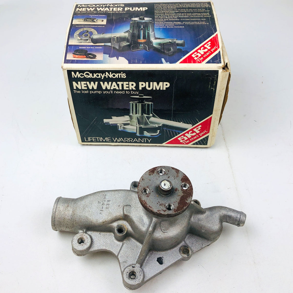 McQuay Norris PC-583 Water Pump For 1990 Jeep Cherokee 2.5L L4 New NOS ...