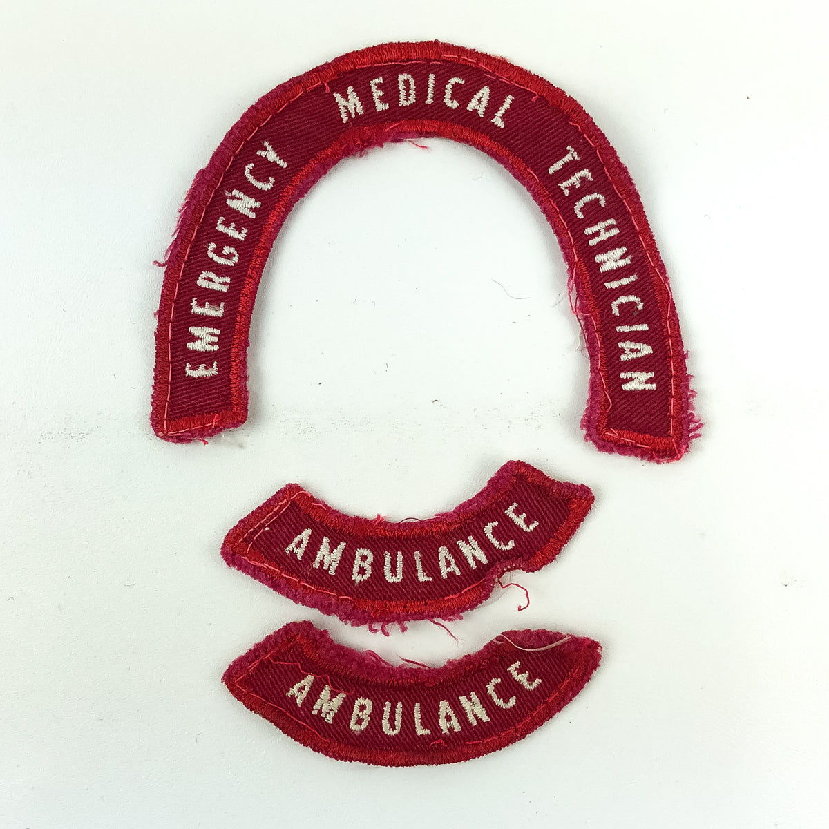 Vintage EMT Patch Emergency Medical Technician Shoulder Arm w/ Ambulan ...