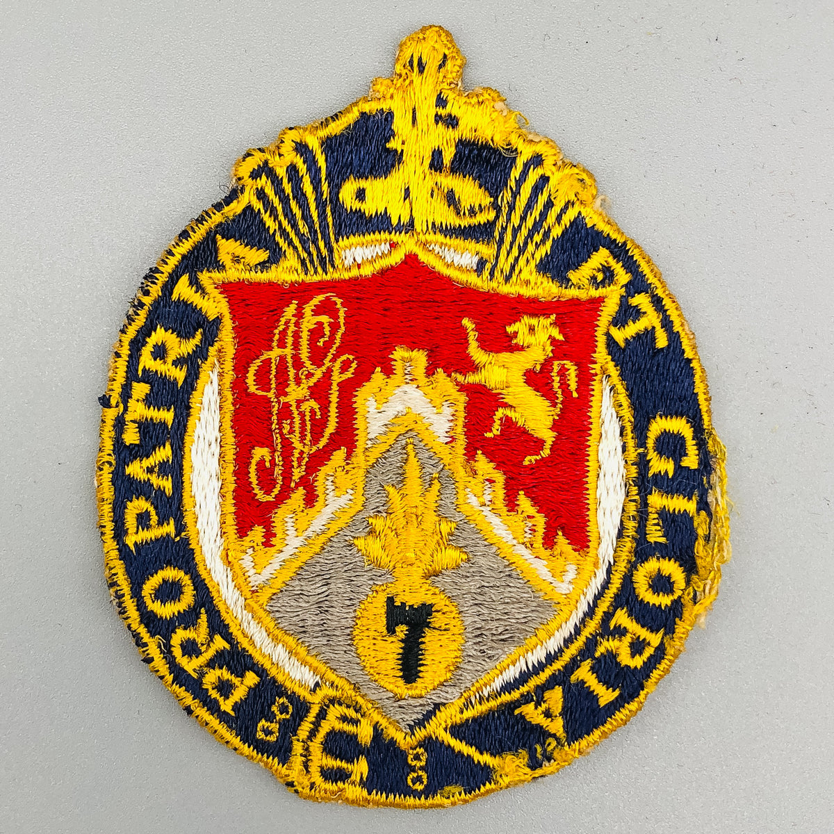 Vintage 107th Infantry Regiment Patch US Army Silk Stocking Elites No ...