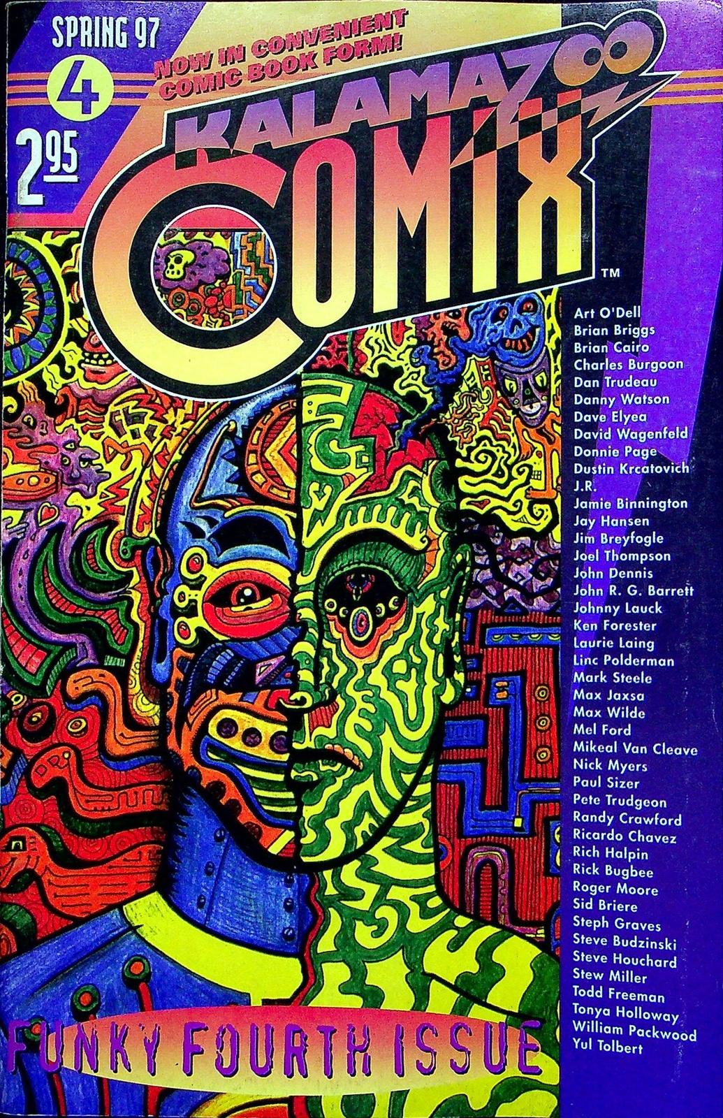 Kalamazoo Comix 1997 Issue # 4 Jamie Binnington, Rick Bugbee, Tonya Ho ...