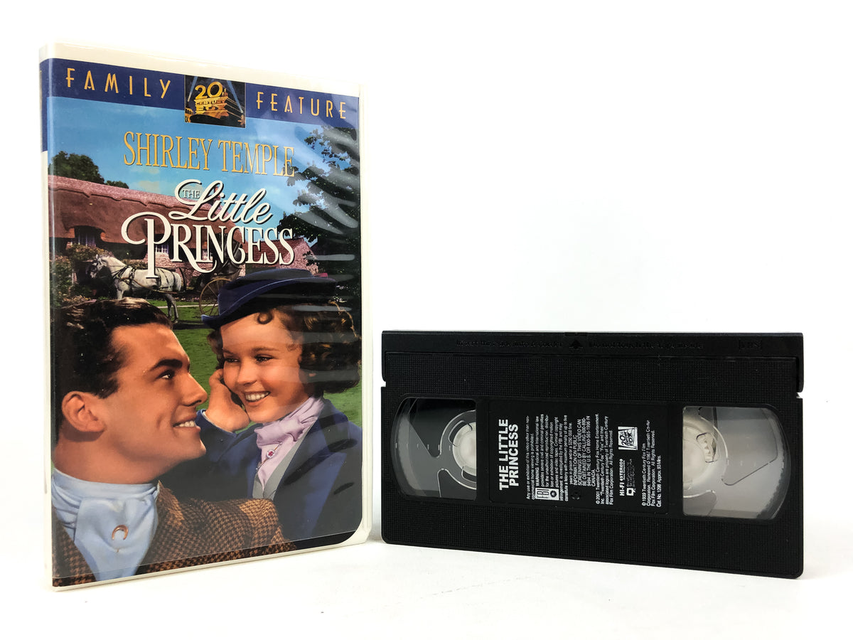 Shirley Temple The Little Princess VHS Tape 1995 In Color from 1939 ...